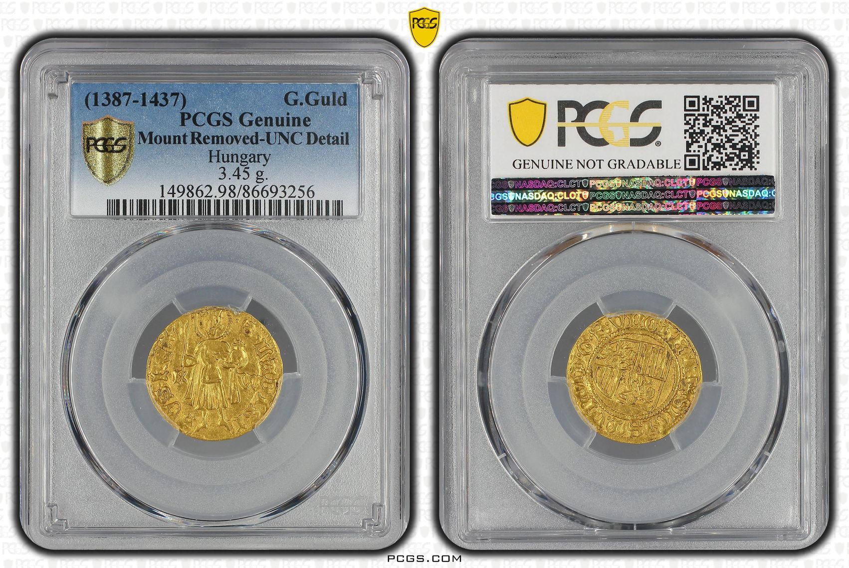 PCGS Certificate Verification Coin Details for Cert #86693256