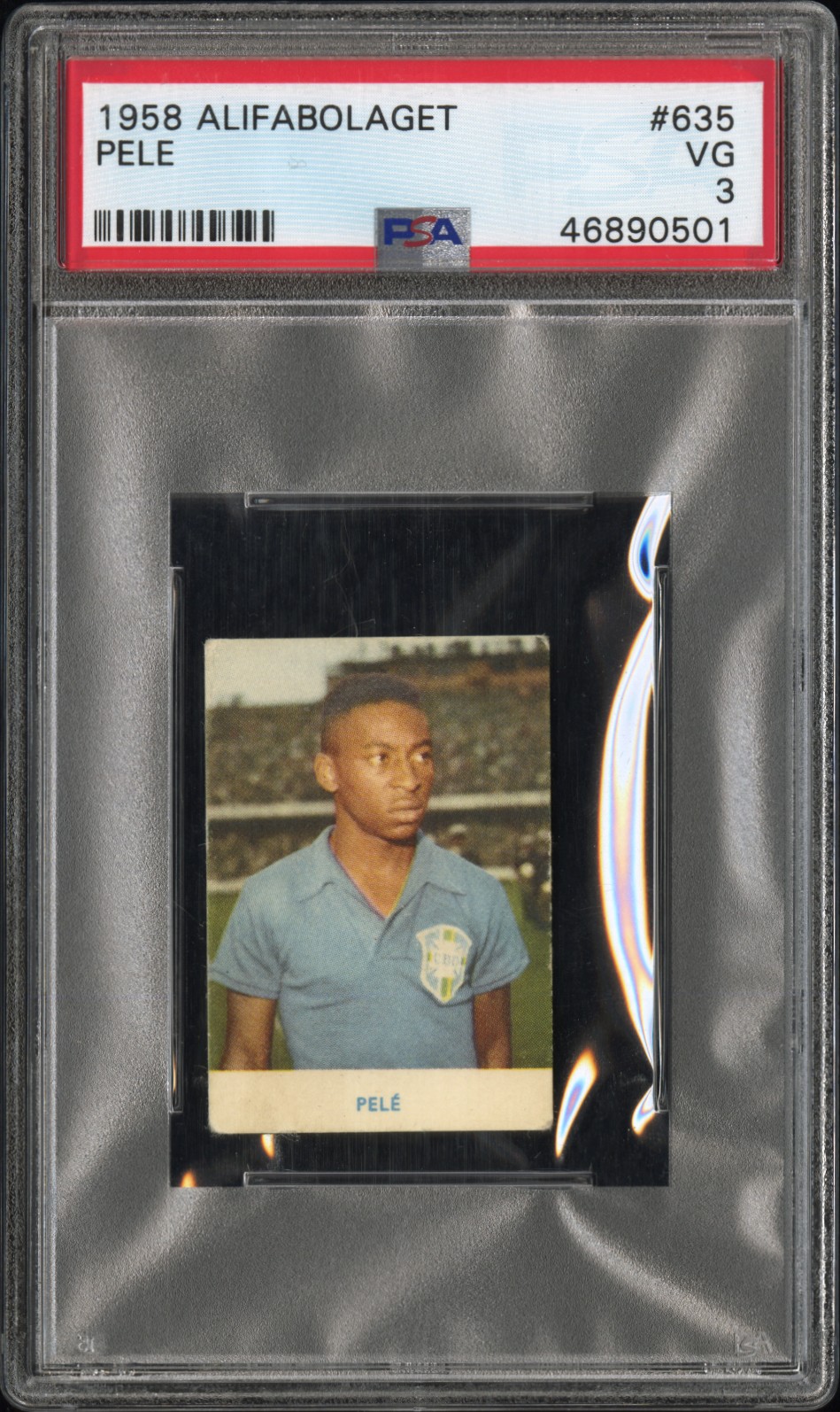 Pele 1958 Alifabolaget #635 Base Price Guide - Sports Card Investor