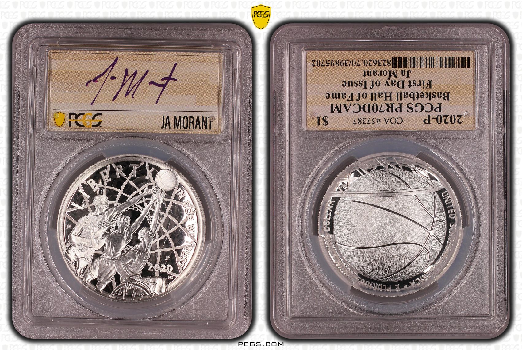 PCGS Certificate Verification Coin Details for Cert #39895702