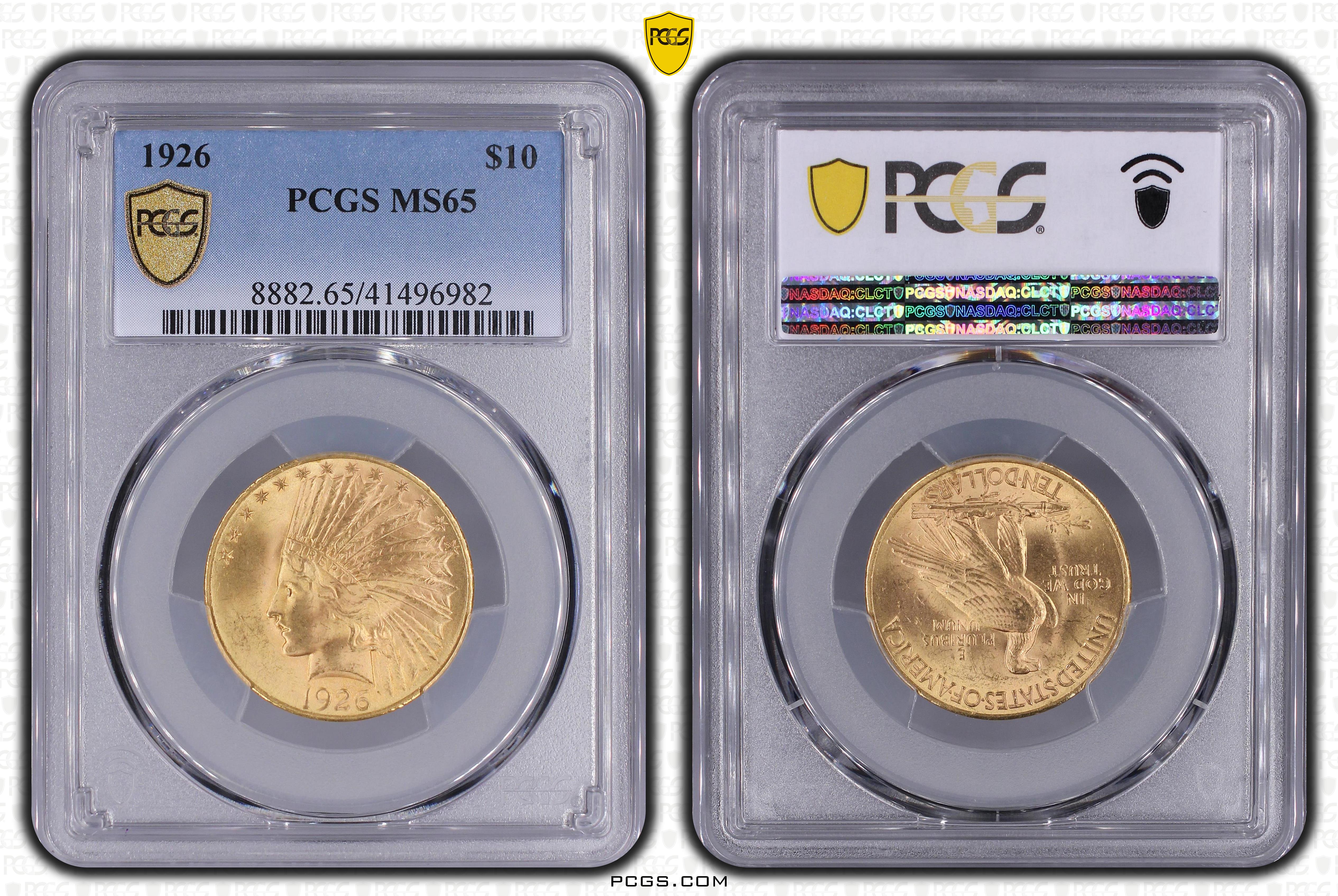 PCGS Certificate Verification Coin Details for Cert #41496982