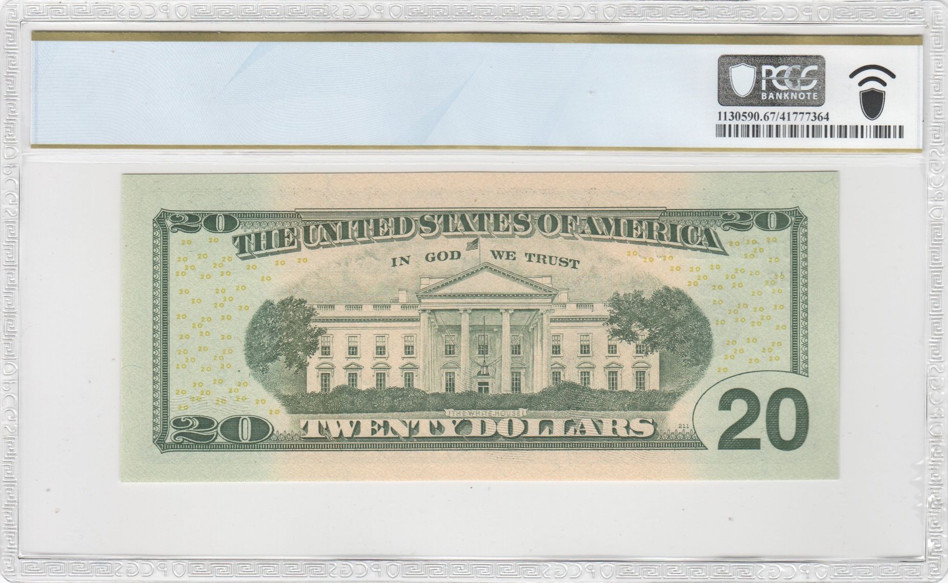 PCGS Certificate Verification Banknote Details for Cert #41777364