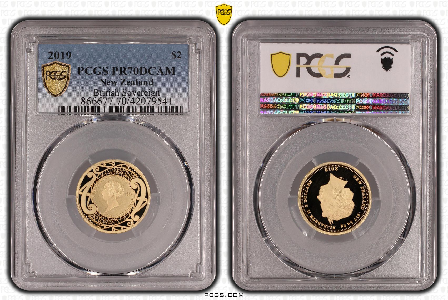 PCGS Certificate Verification Coin Details for Cert #42079541
