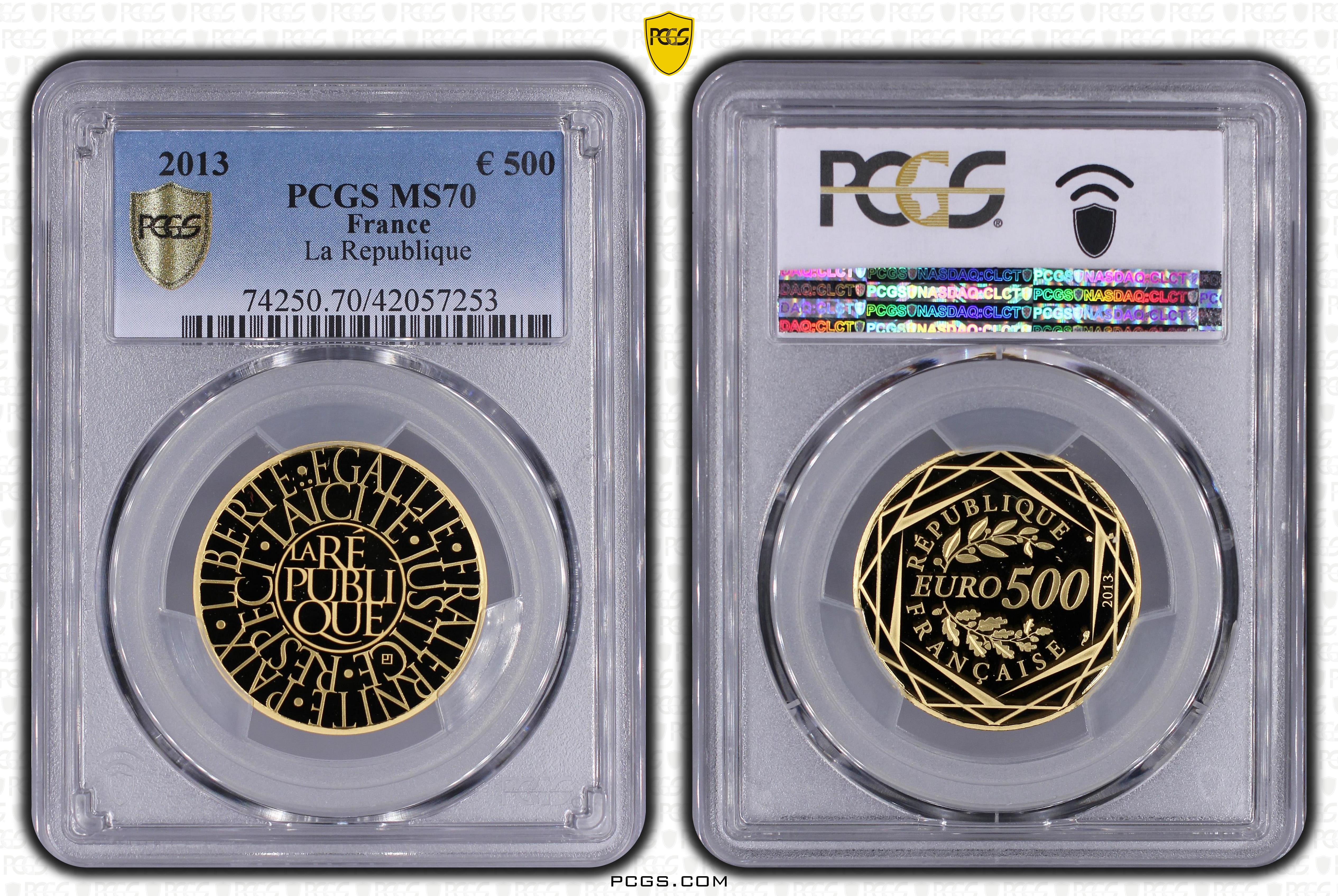 PCGS Certificate Verification Coin Details for Cert #42057253