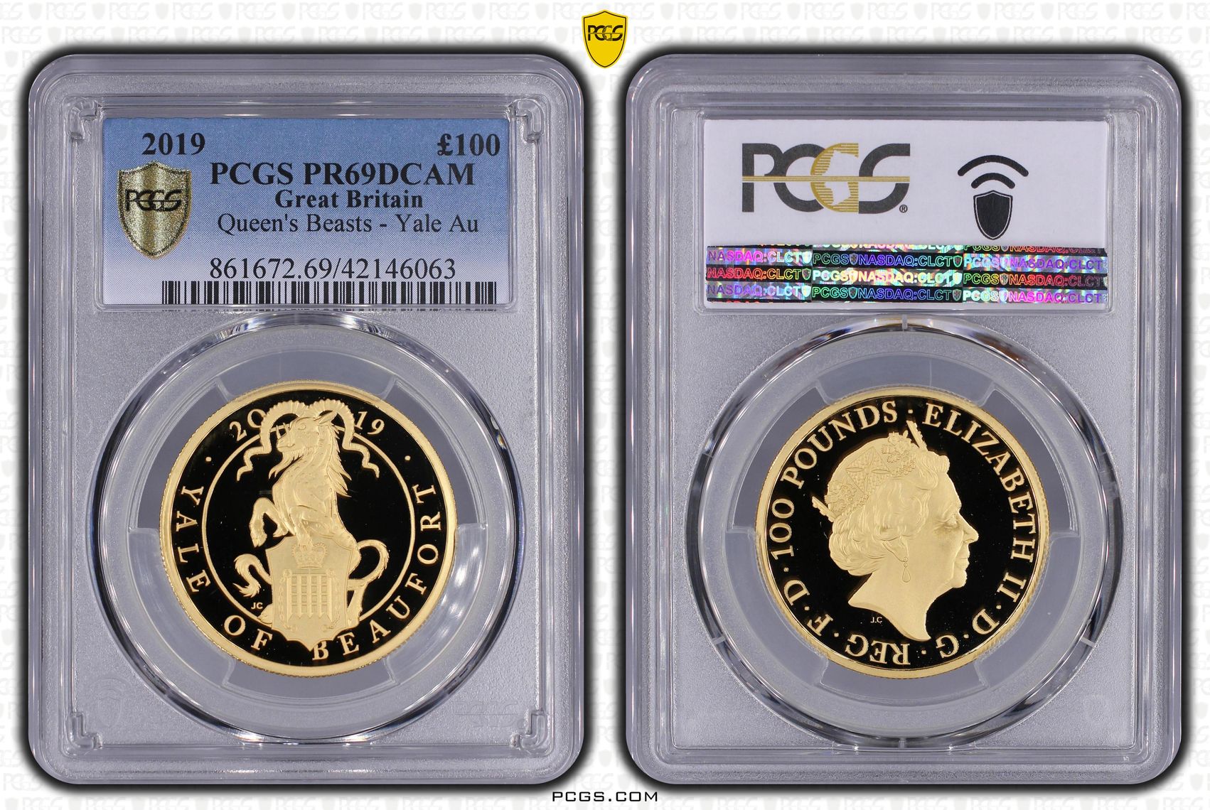 PCGS Certificate Verification Coin Details for Cert #42146063