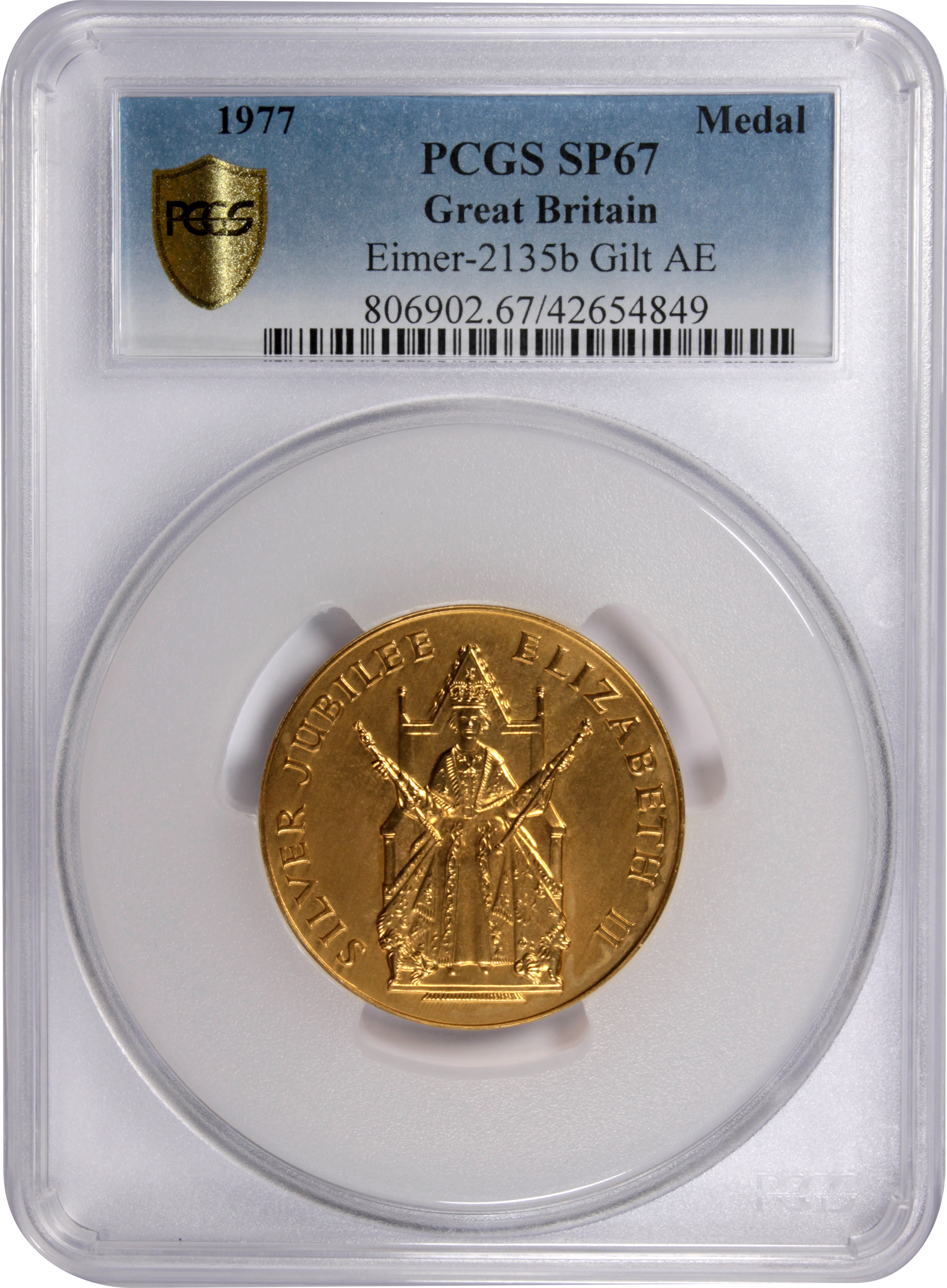 PCGS Certificate Verification Coin Details for Cert #42654849
