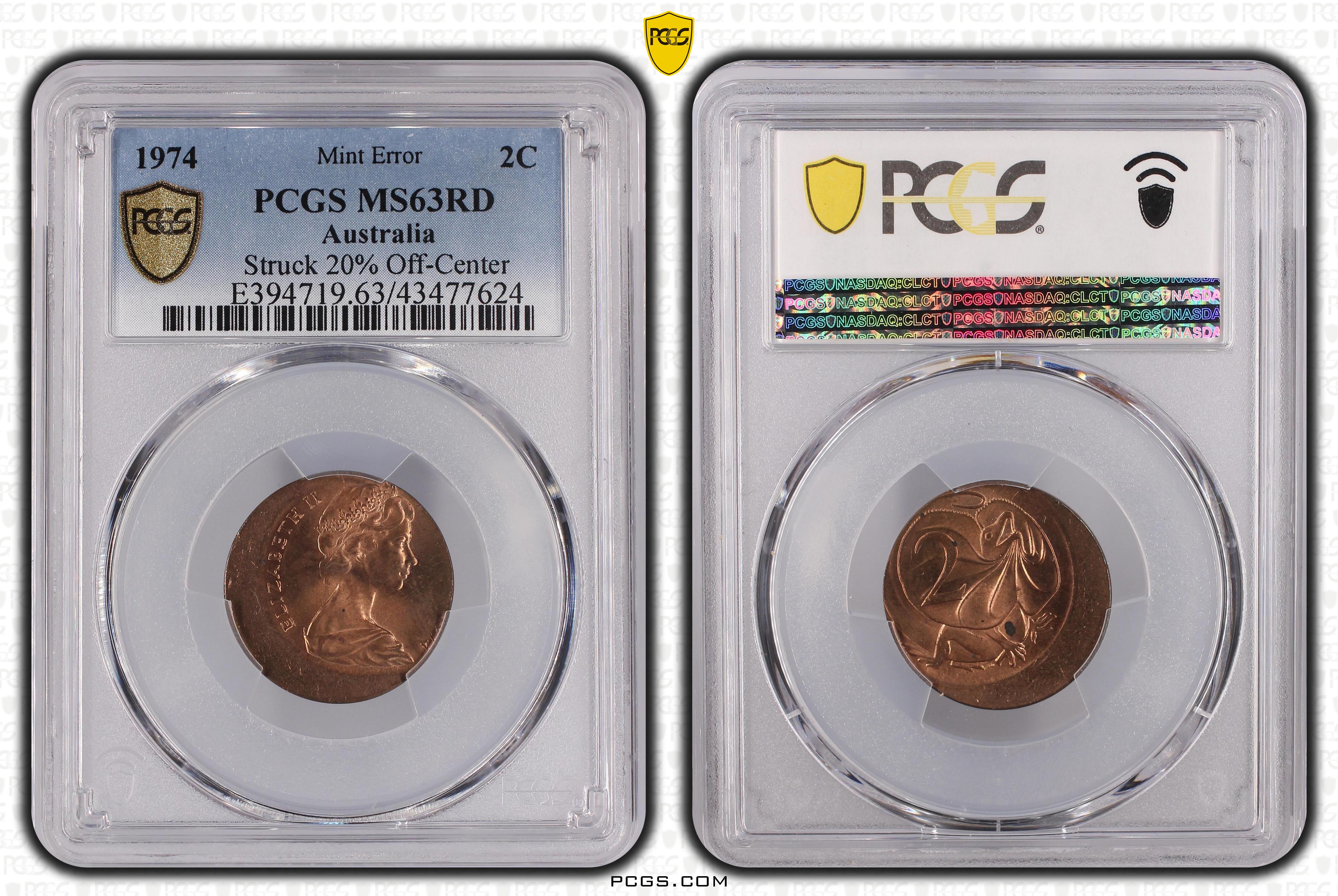 PCGS Certificate Verification Coin Details for Cert #43477624