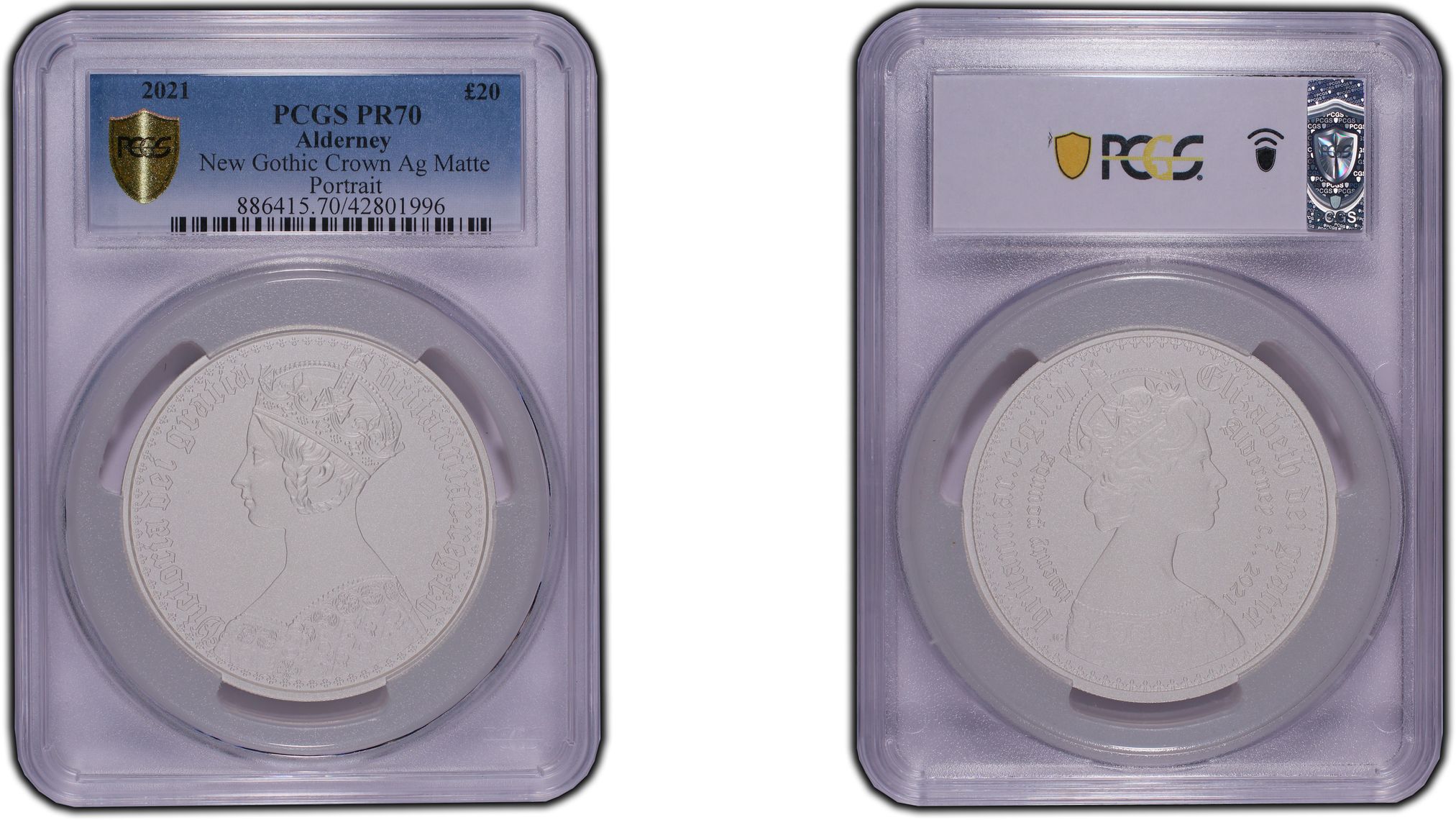 PCGS Certificate Verification Coin Details for Cert #42801996