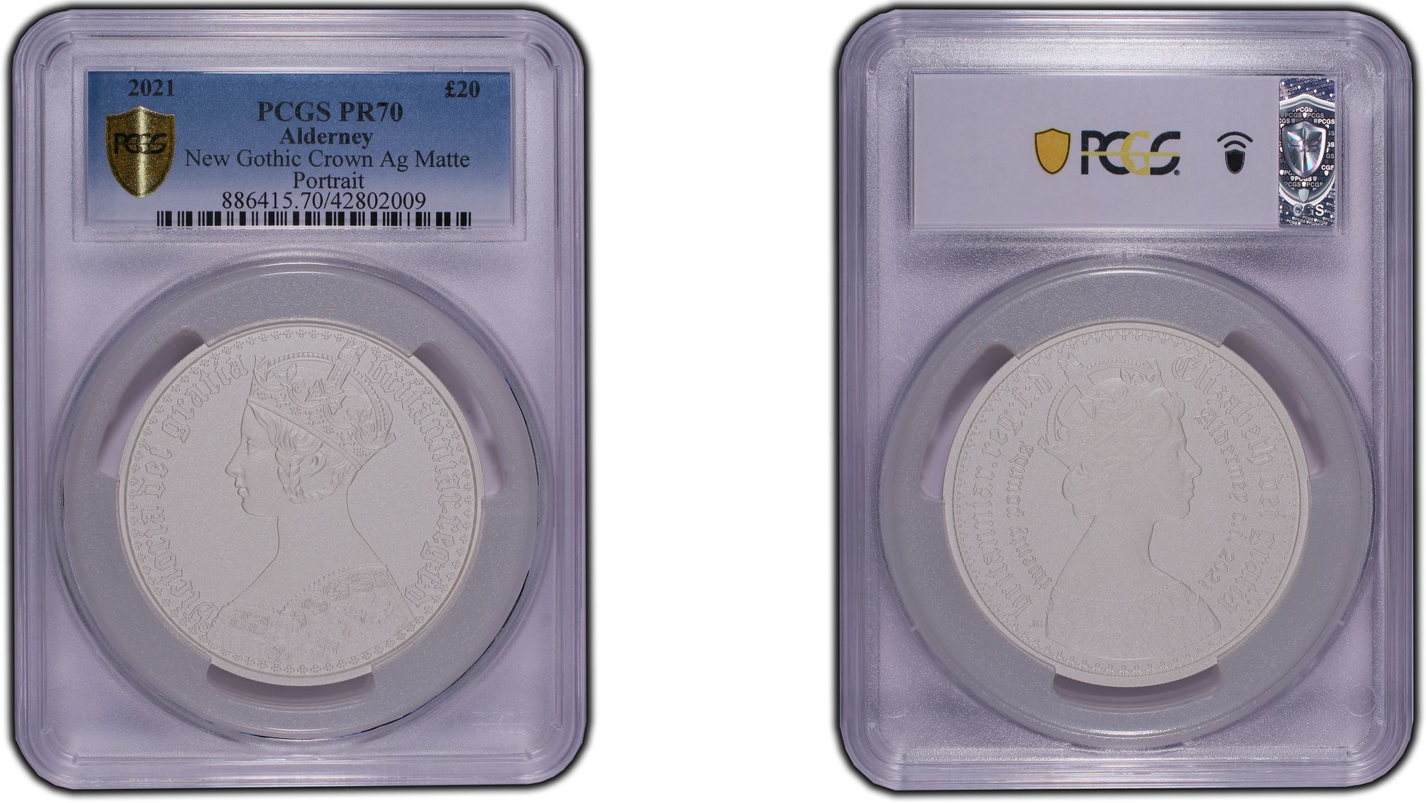 PCGS Certificate Verification Coin Details for Cert #42802009