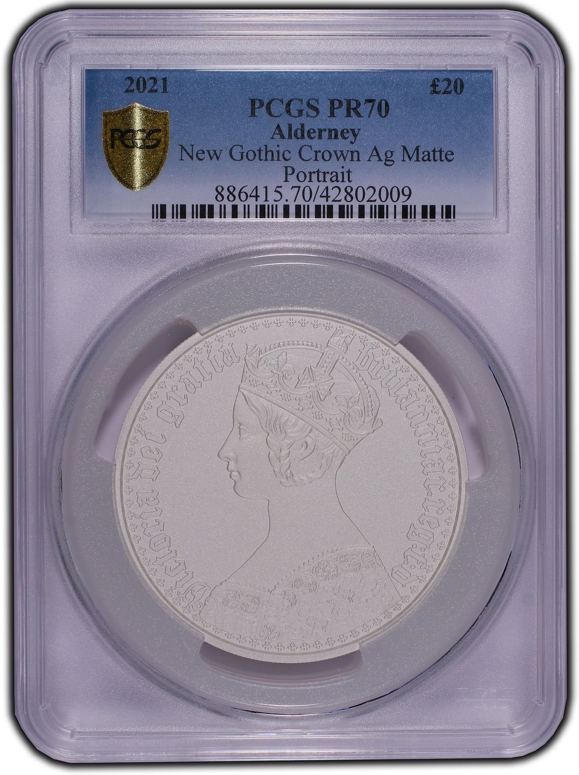 PCGS Certificate Verification Coin Details for Cert #42802009