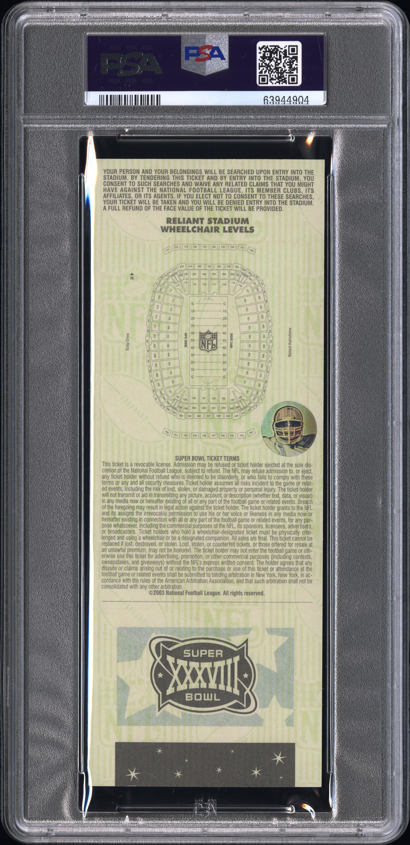 Tickets - New England Patriots Super Bowl - Basic: SRC New England ...