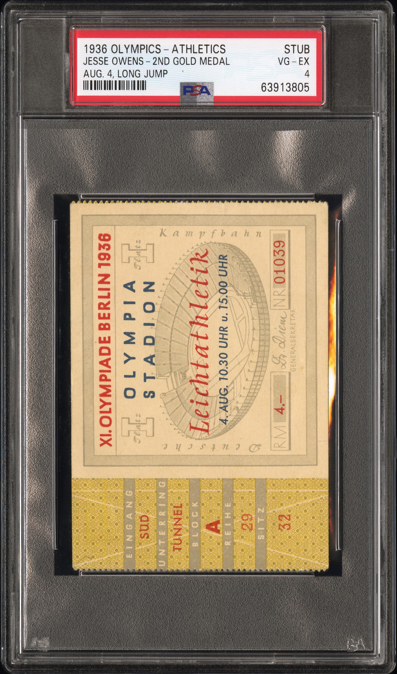 Tickets - Jesse Owens - Gold Medals (1936): Jesse Owens - 1936 Olympics ...