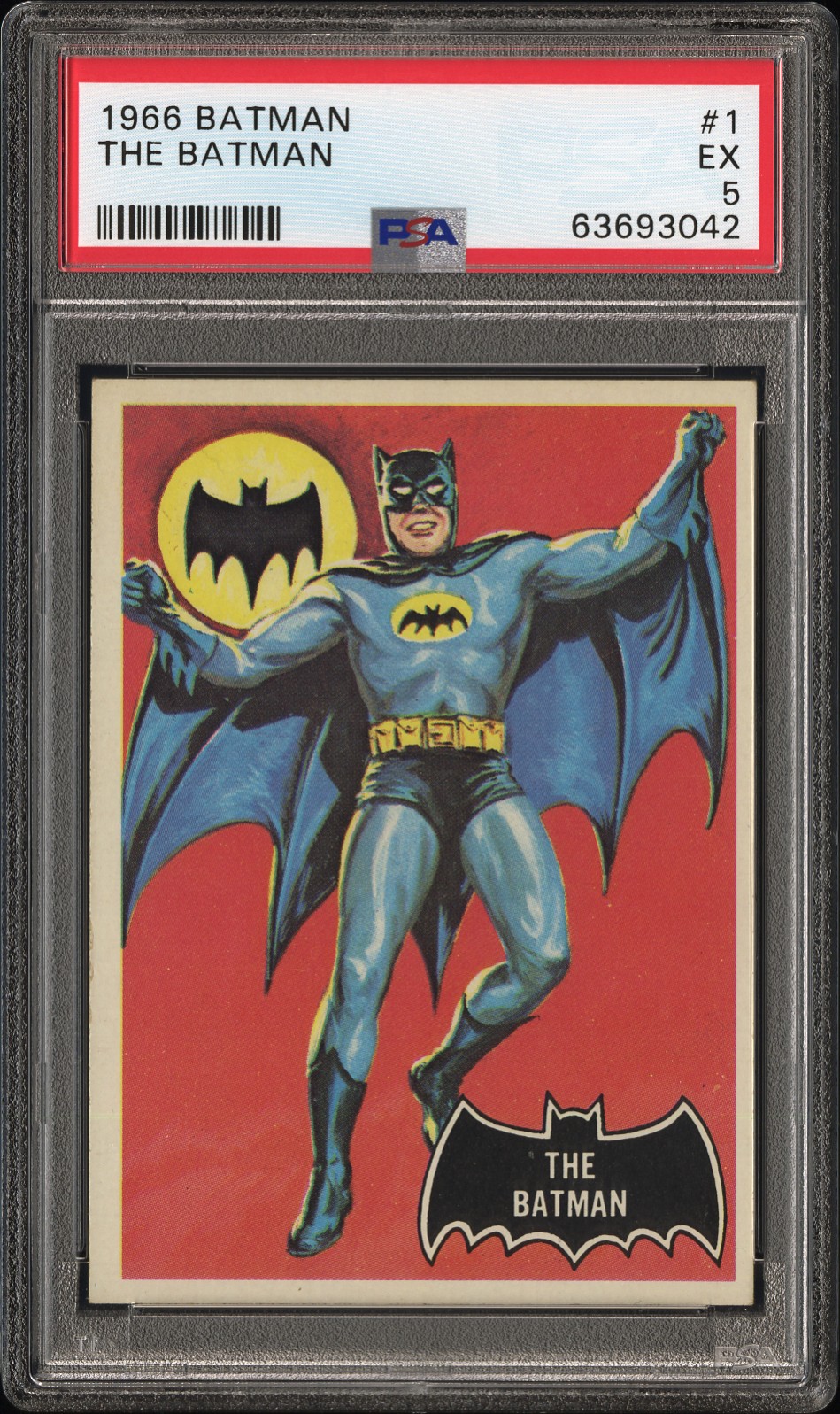 Vintage (1960-1969) Showcase Image Gallery: Best Batman Cards