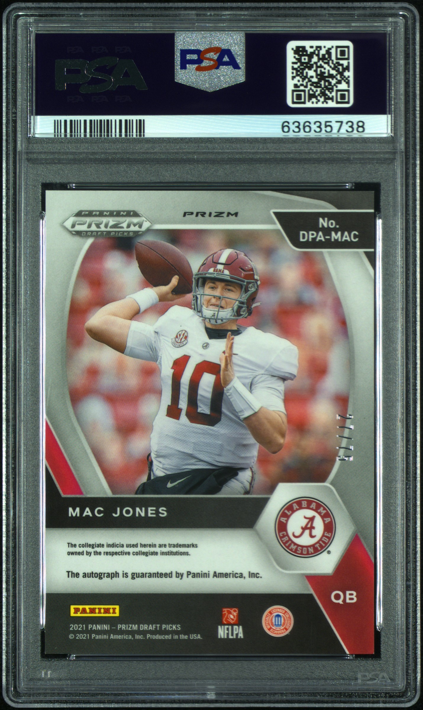2022 My Top 10: Football Cards Showcase Image Gallery: Mac_Jones'in