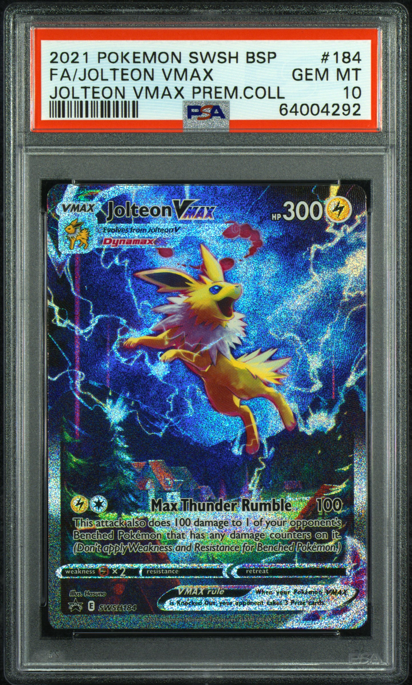 TCG - 2021 Pokemon SWSH Full Art Black Star Promo Flareon/Jolteon ...