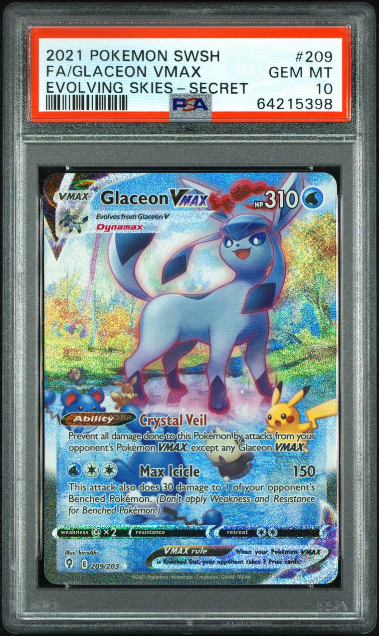 TCG - 2021 Pokemon Sword & Shield Evolving Skies Eeveelutions Special ...