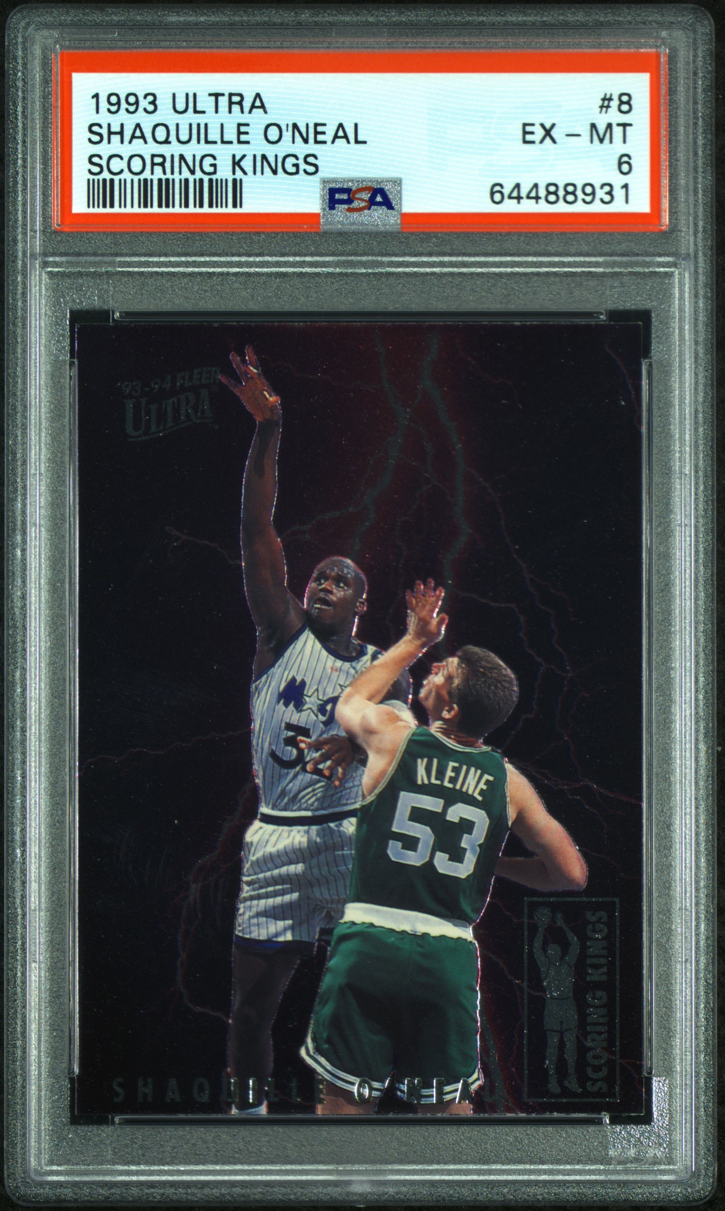 1993 SHAQUILLE O'NEAL ULTRA SCORING KINGS SCORING KINGS PSA 6 | Veriswap