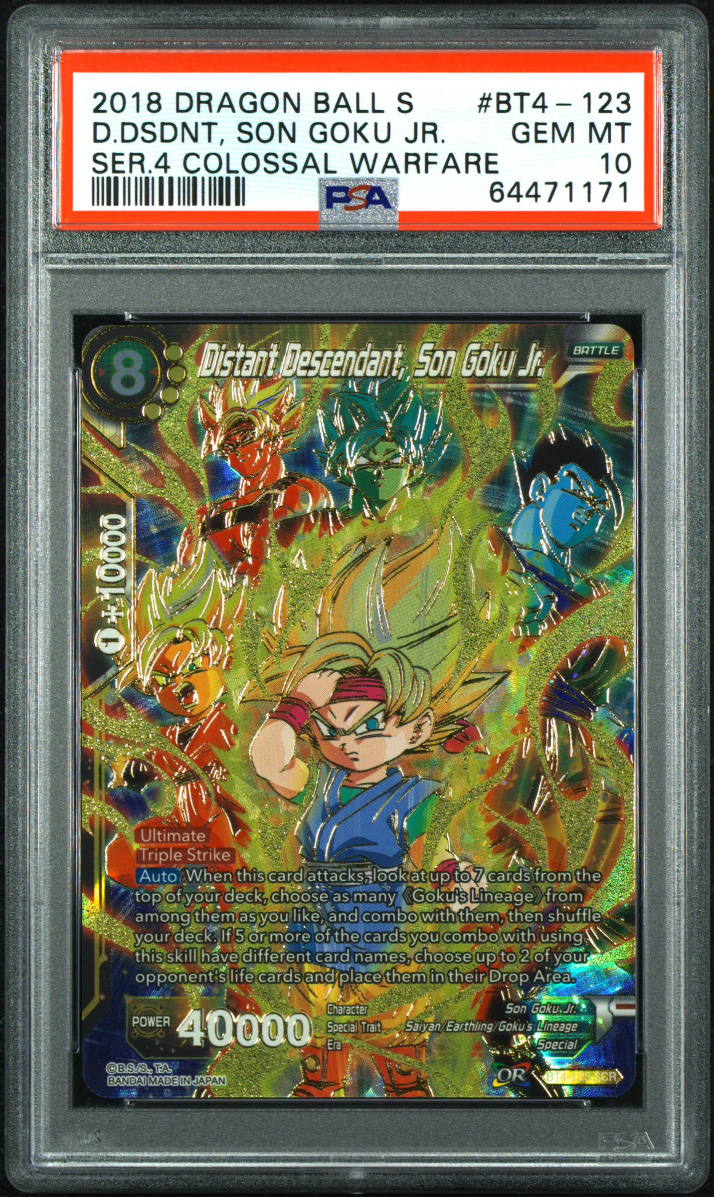 TCG - PSA's Best of Goku's Family Tree - Dragon Ball Super: RichterZX ...