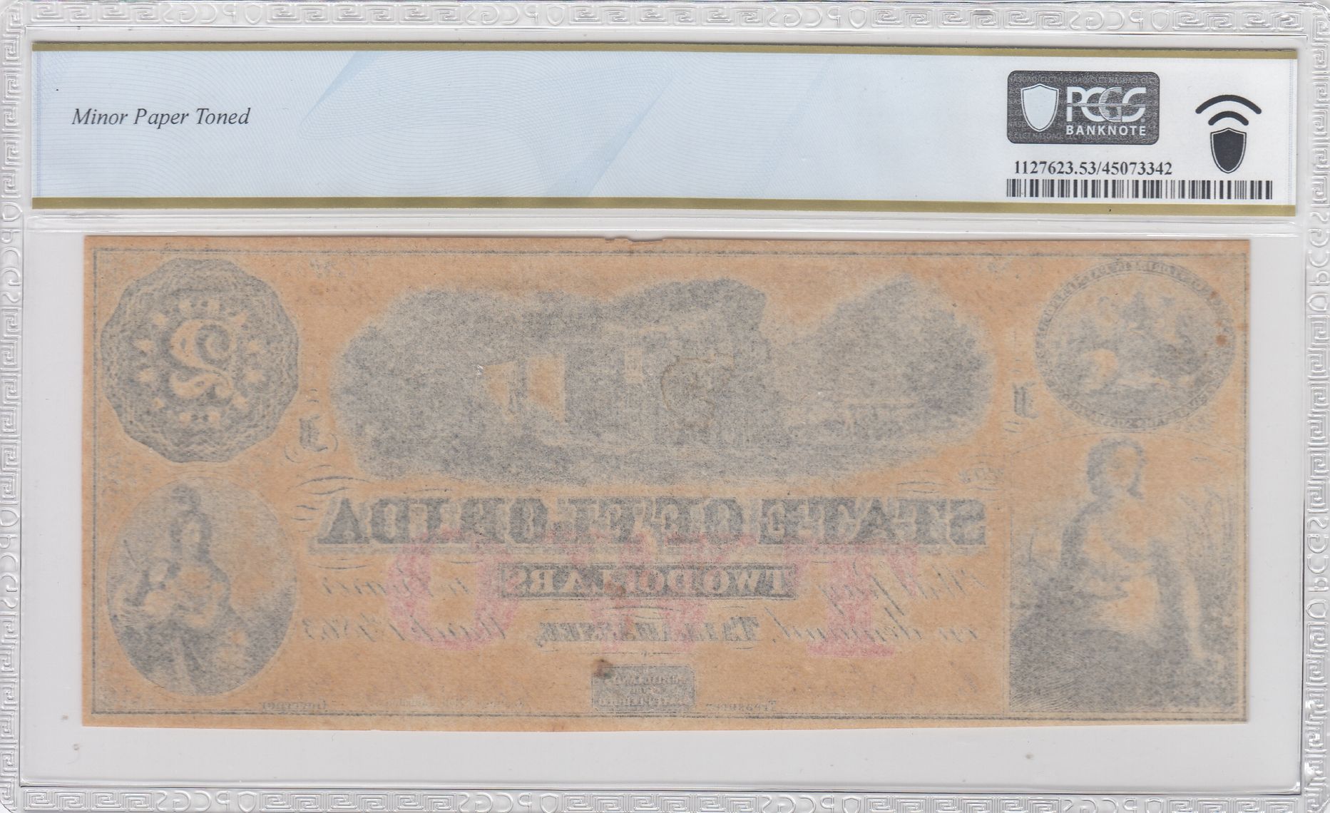 PCGS Certificate Verification Banknote Details for Cert #45073342