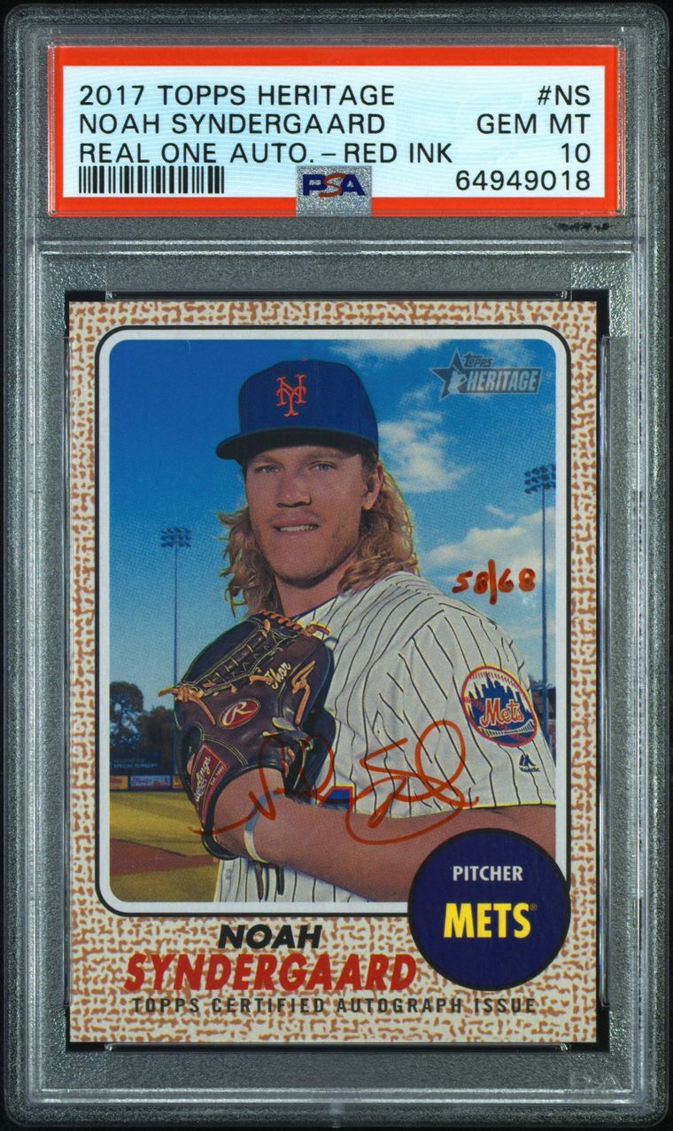 Baseball - 2017 Topps Heritage Real One Autographs Red Ink ...