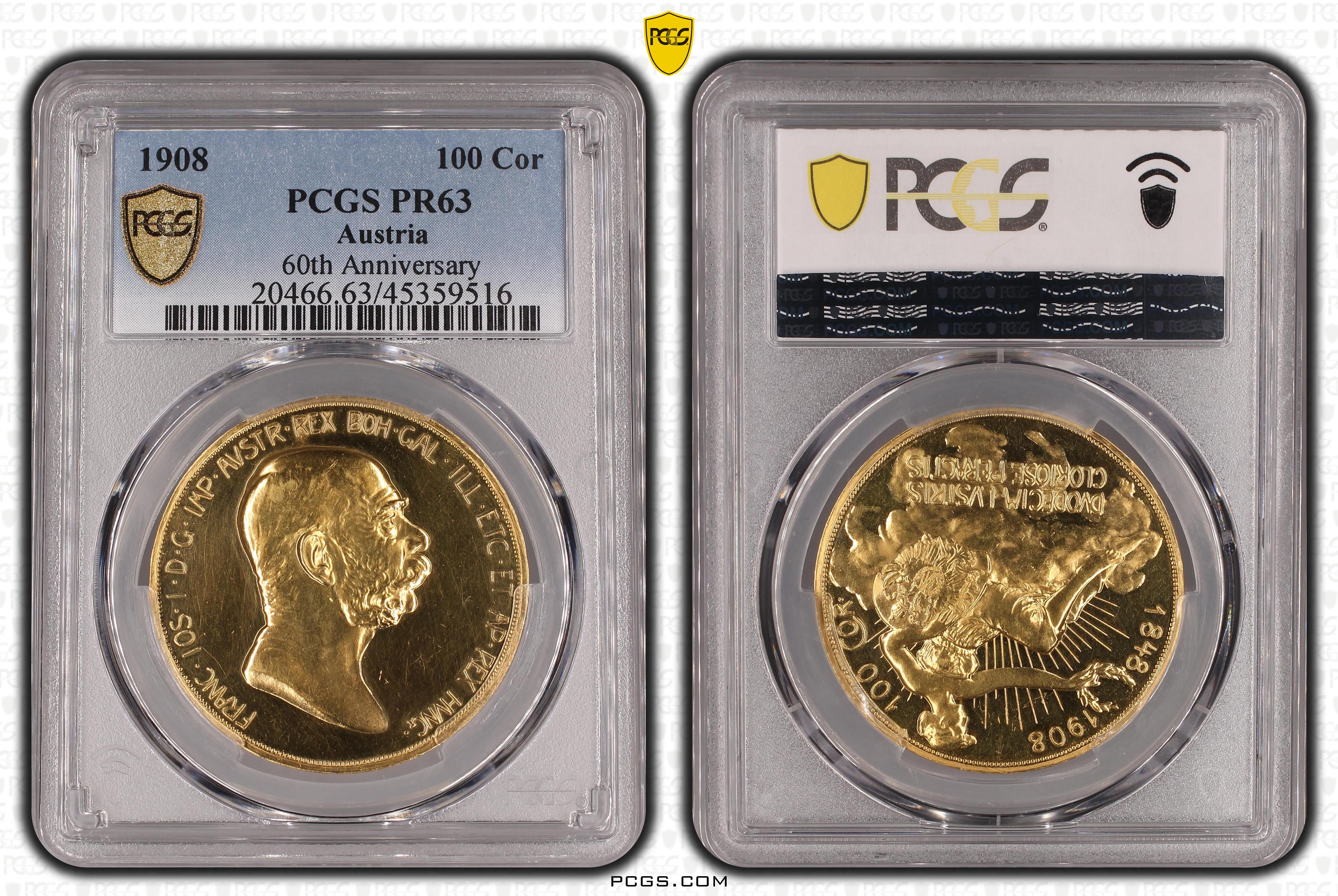 PCGS Certificate Verification Coin Details for Cert #45359516