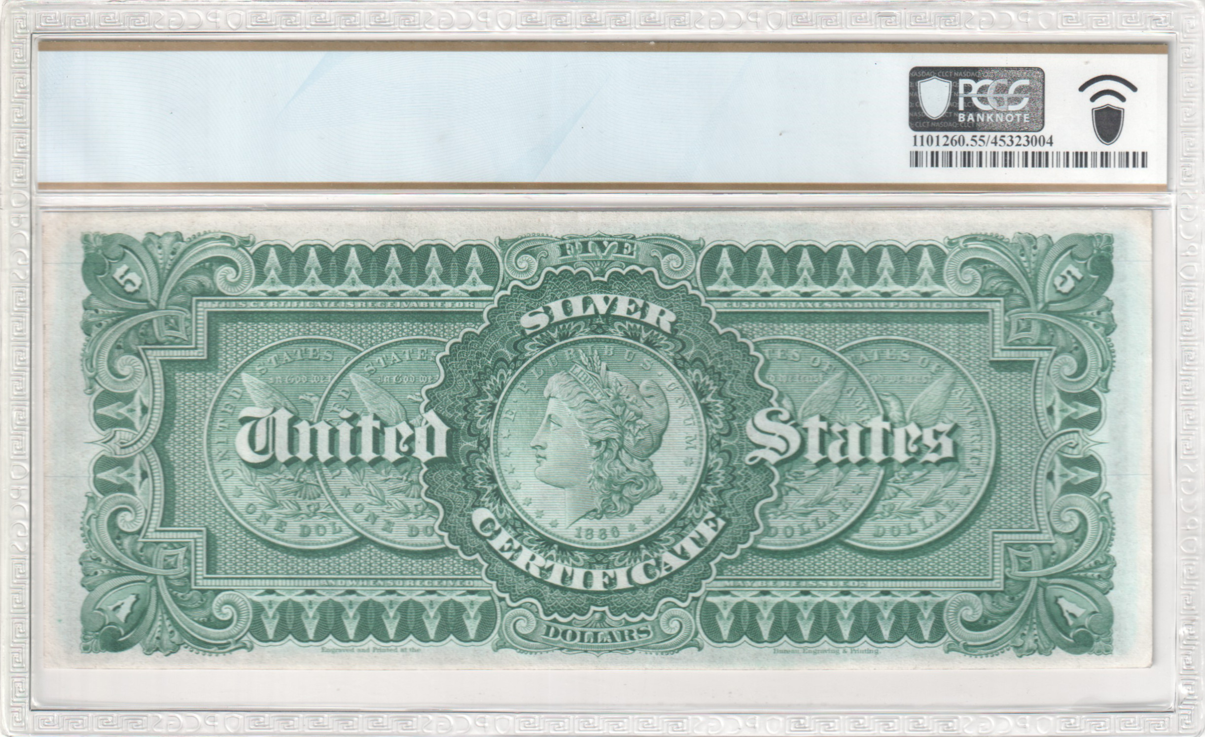 PCGS Certificate Verification Banknote Details for Cert #45323004