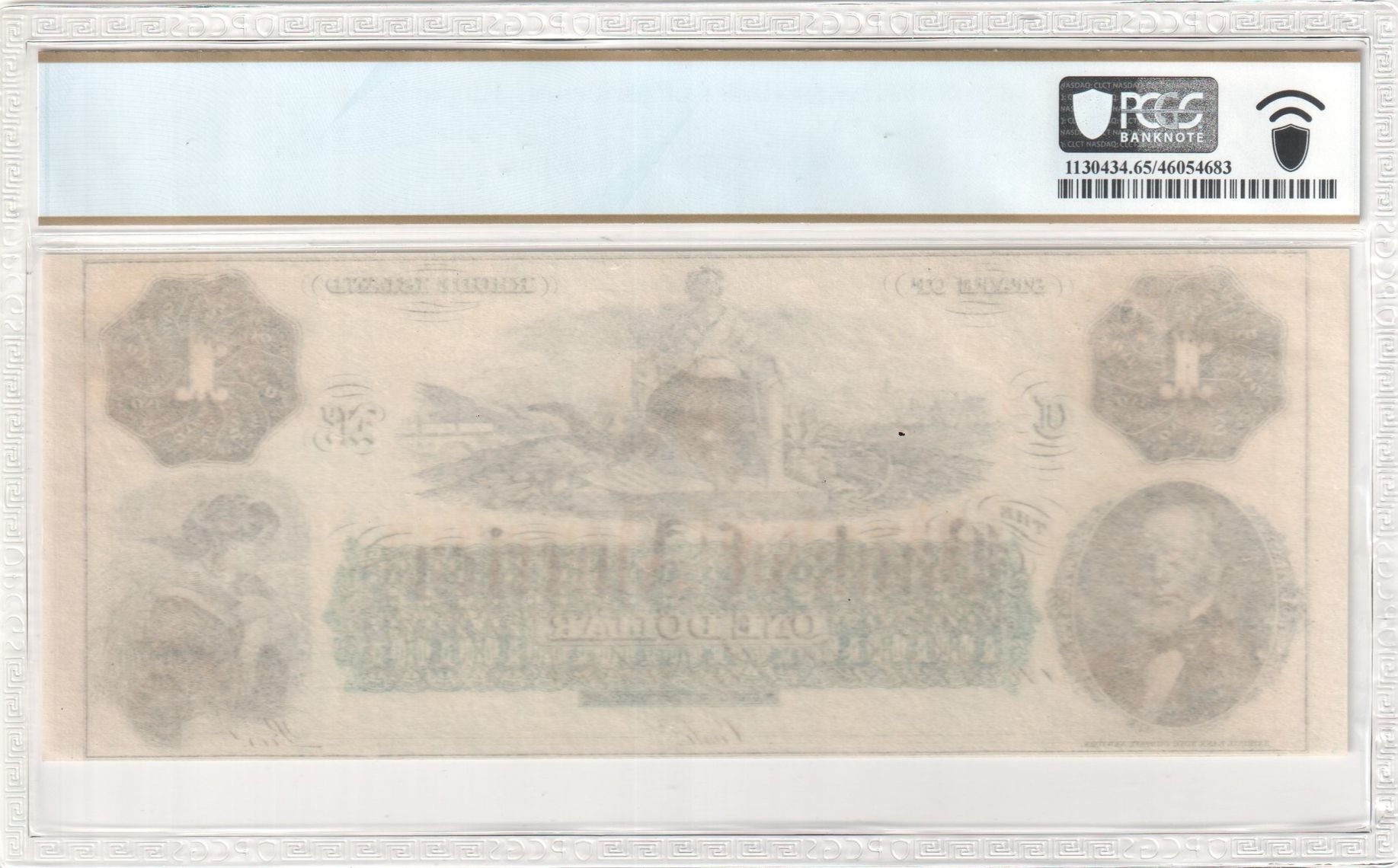 PCGS Certificate Verification Banknote Details for Cert #46054683