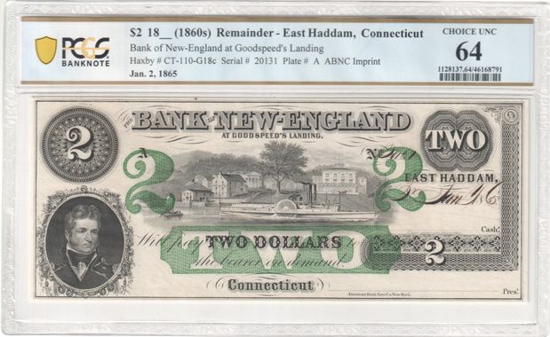PCGS Certificate Verification Banknote Details for Cert #46168791