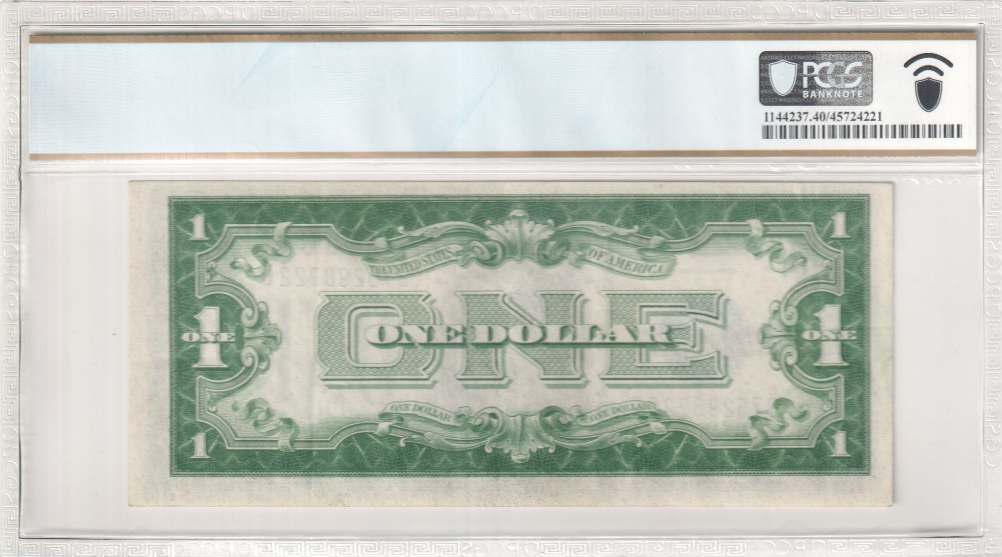 PCGS Certificate Verification Banknote Details for Cert #45724221