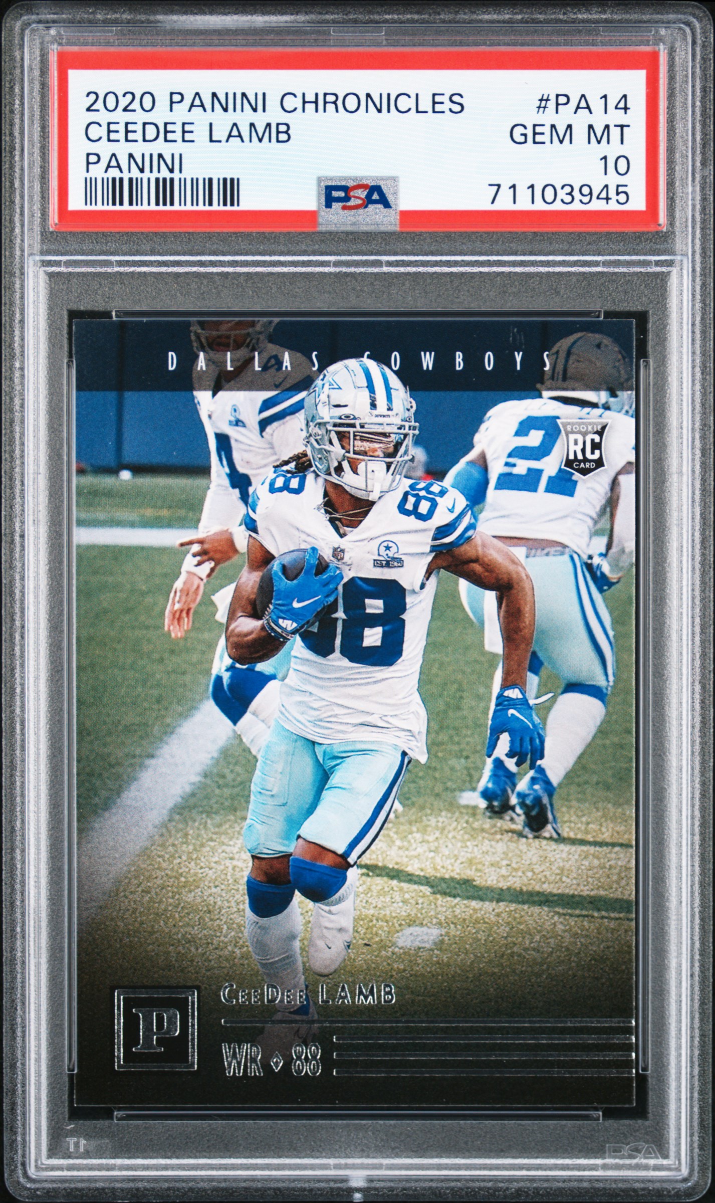 CeeDee Lamb 2020 Chronicles #PA-14 Panini Price Guide - Sports Card ...