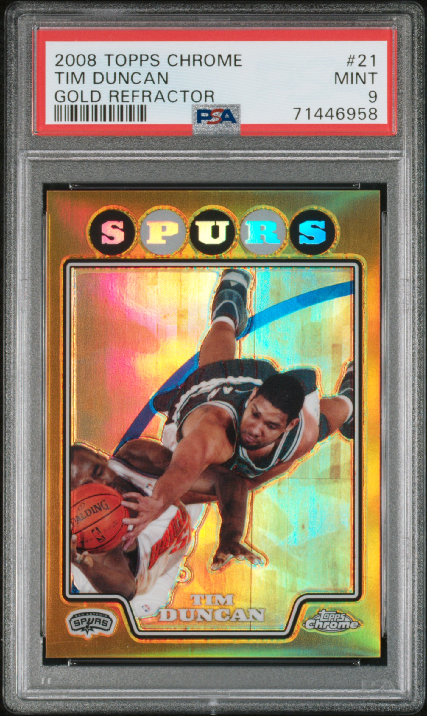 Modern (1981-present) Showcase Image Gallery: 2008-09 Topps Chrome Gold ...