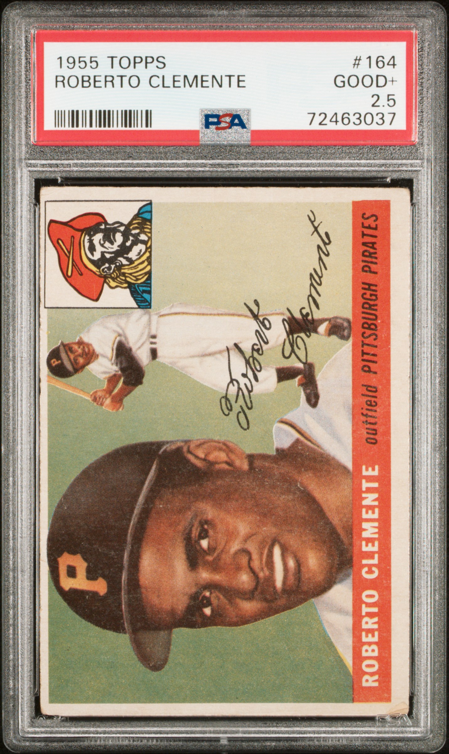1955 TOPPS ROBERTO CLEMENTE PSA 2.5 | Veriswap