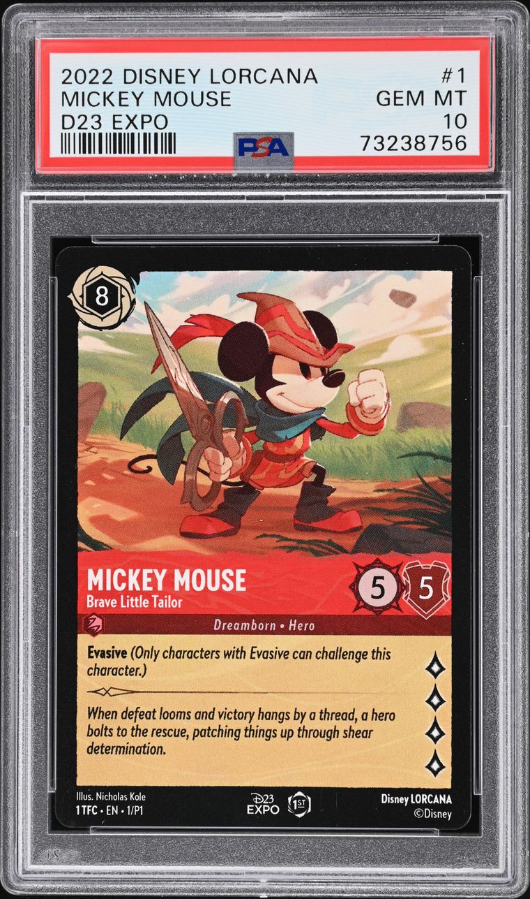 TCG - 2022 Disney Lorcana D23 Expo Promos: Finest Collection Set Image ...