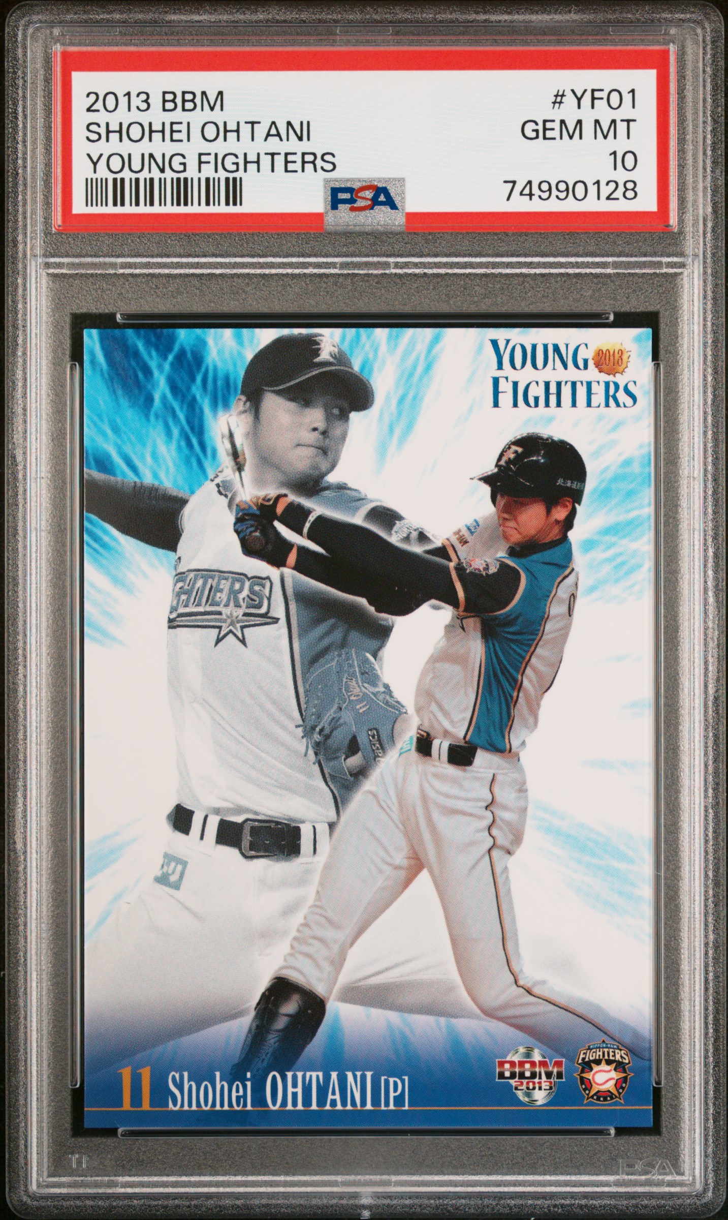 Shohei Ohtani 2013 BBM Young Fighters #YF01 Base PSA 10 Price Guide - Sports Card Investor