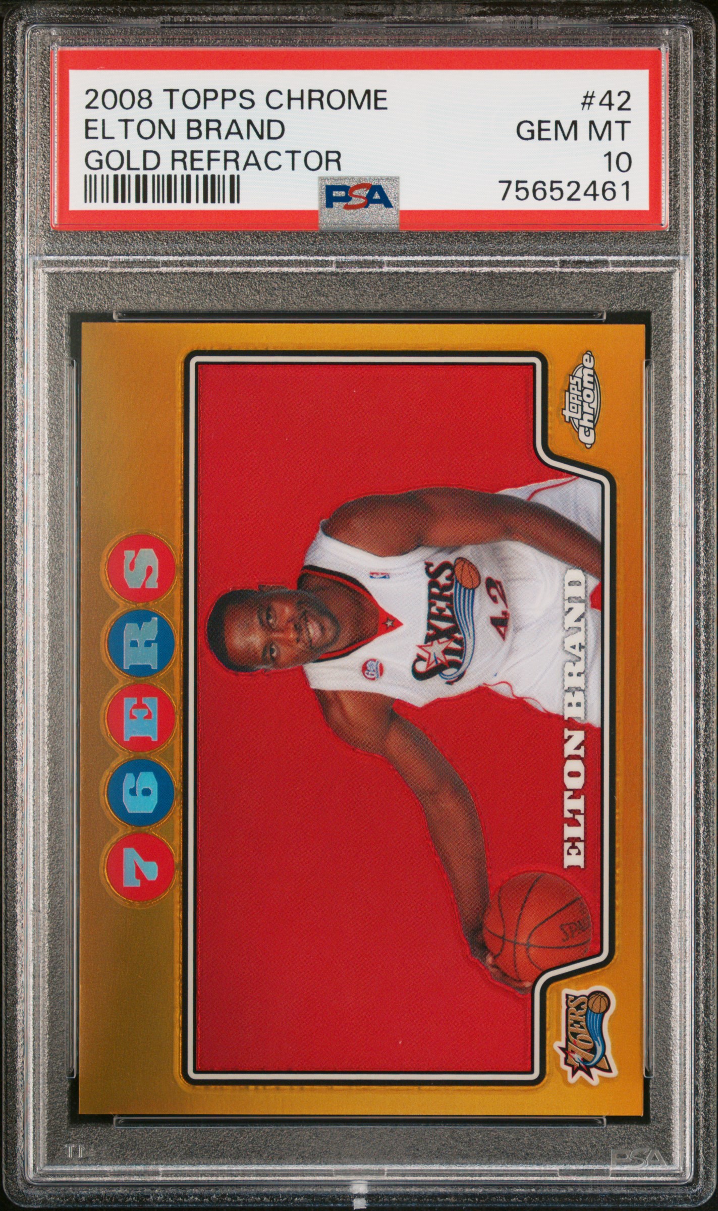 Modern (1981-present) Showcase Image Gallery: 2008-09 Topps Chrome Gold ...