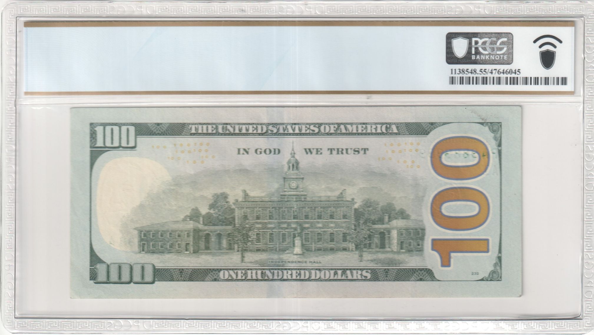 PCGS Certificate Verification Banknote Details for Cert #47646045