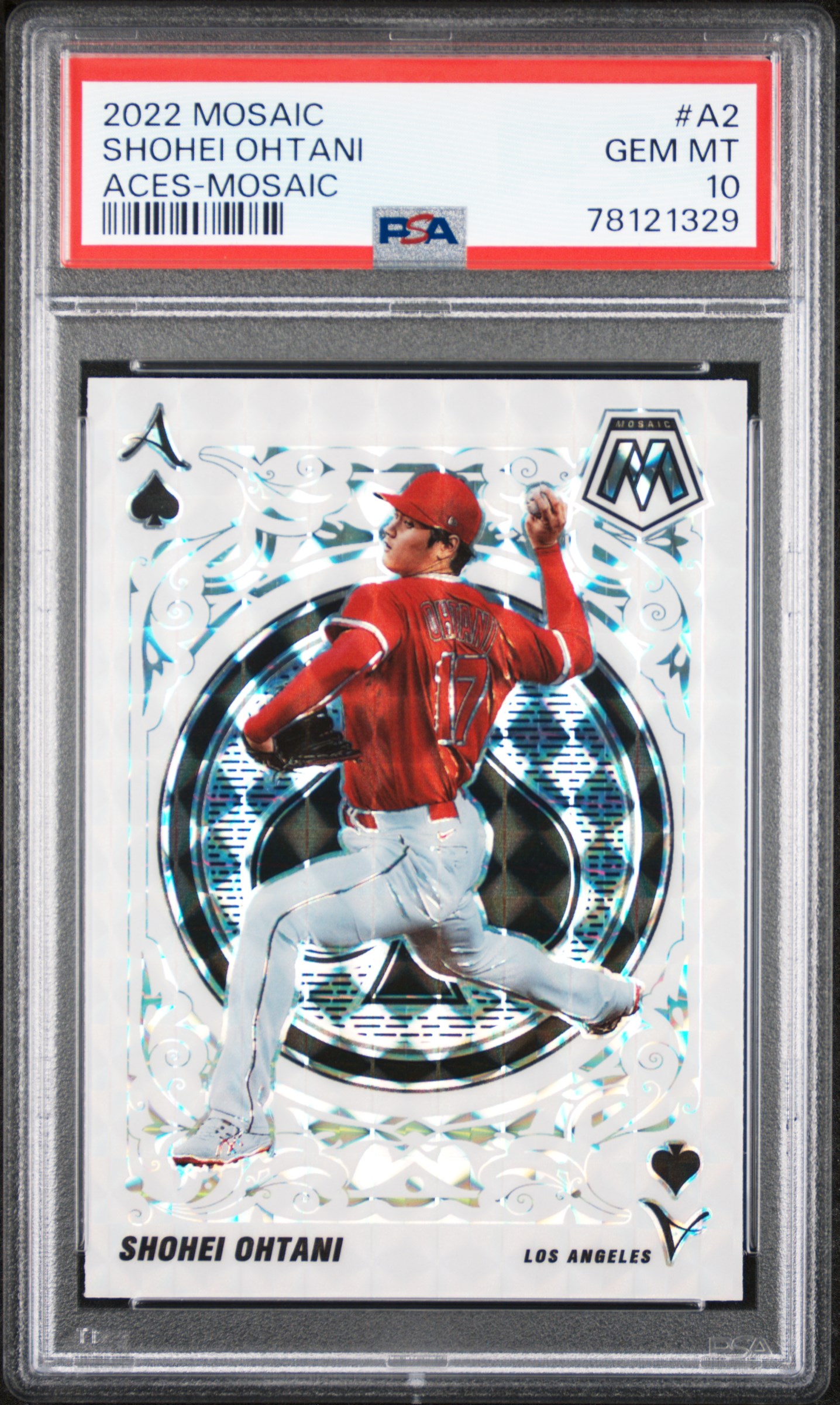 2022 PANINI MOSAIC ACES ACES-MOSAIC SHOHEI OHTANI PSA 10 | Veriswap