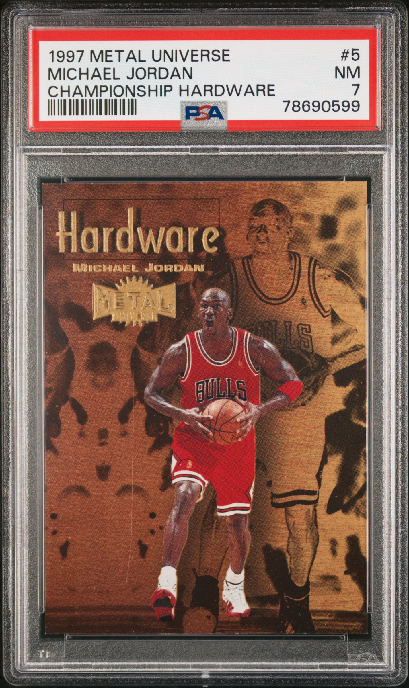 1997 MICHAEL JORDAN METAL UNIVERSE CHAMPIONSHIP HARDWARE CHAMPIONSHIP ...