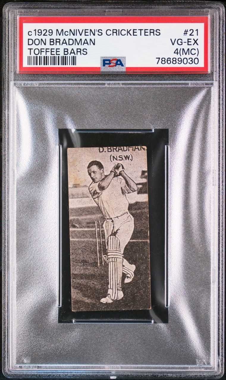 Rookies Showcase Image Gallery: Don Bradman Rookie Cards - Cricket