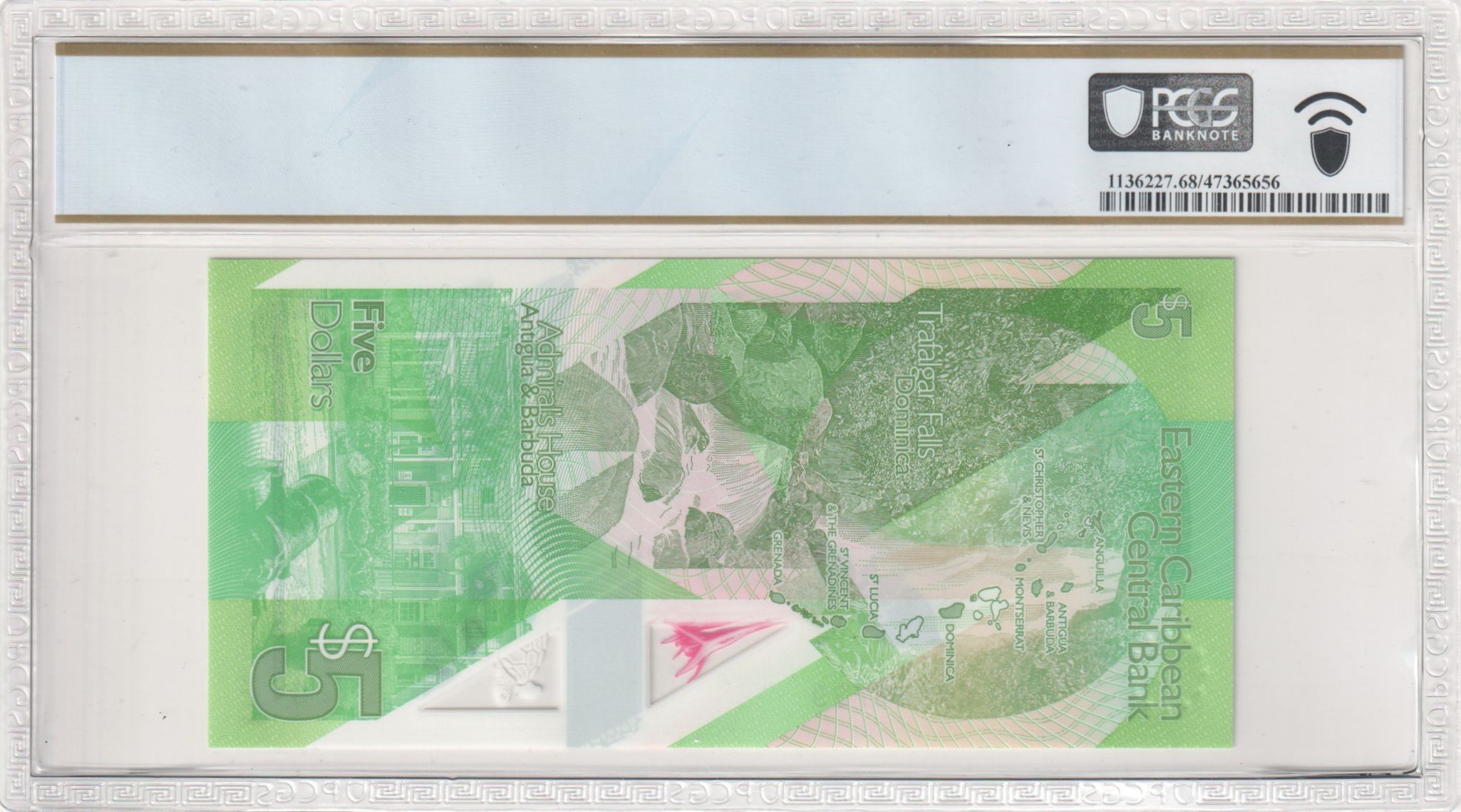 PCGS Certificate Verification Banknote Details for Cert #47365656