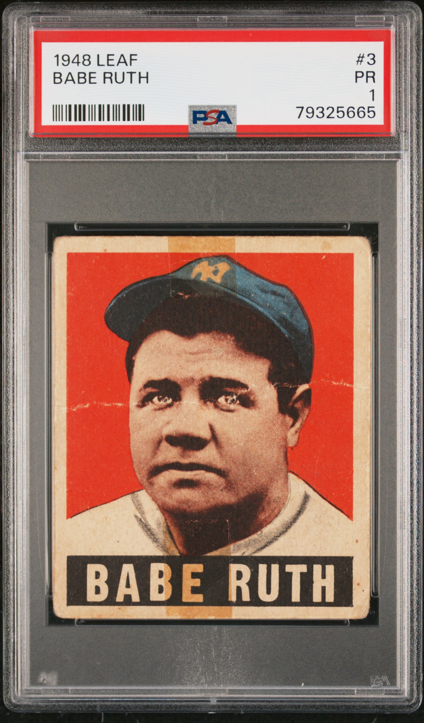 1948 BABE RUTH LEAF | Veriswap