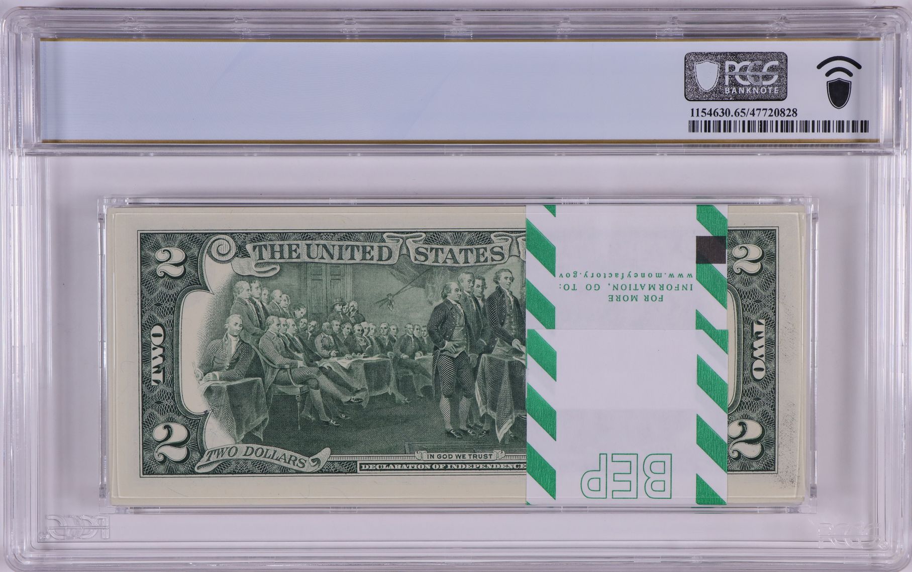 PCGS Certificate Verification Banknote Details for Cert #47720828