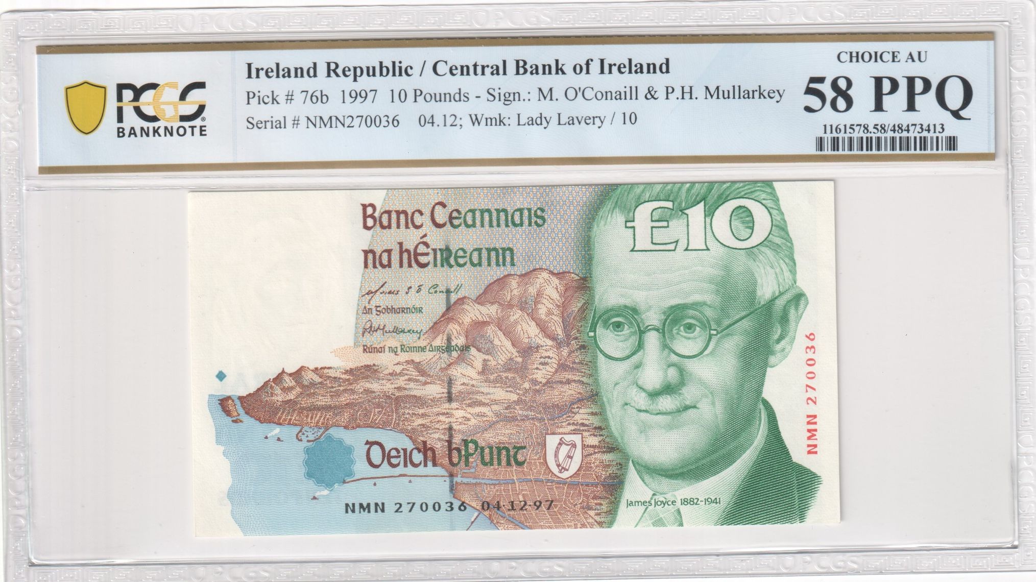 PCGS Certificate Verification Banknote Details for Cert #48473413