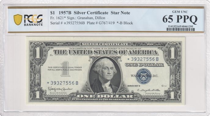 PCGS Certificate Verification Banknote Details for Cert #48461295