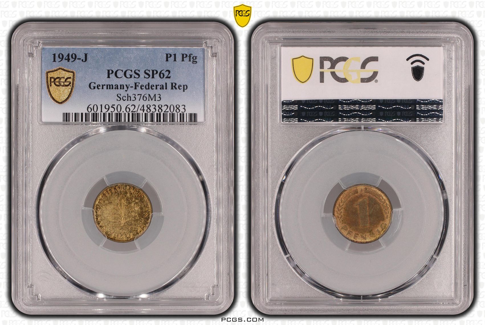 PCGS Certificate Verification Coin Details for Cert #48382083