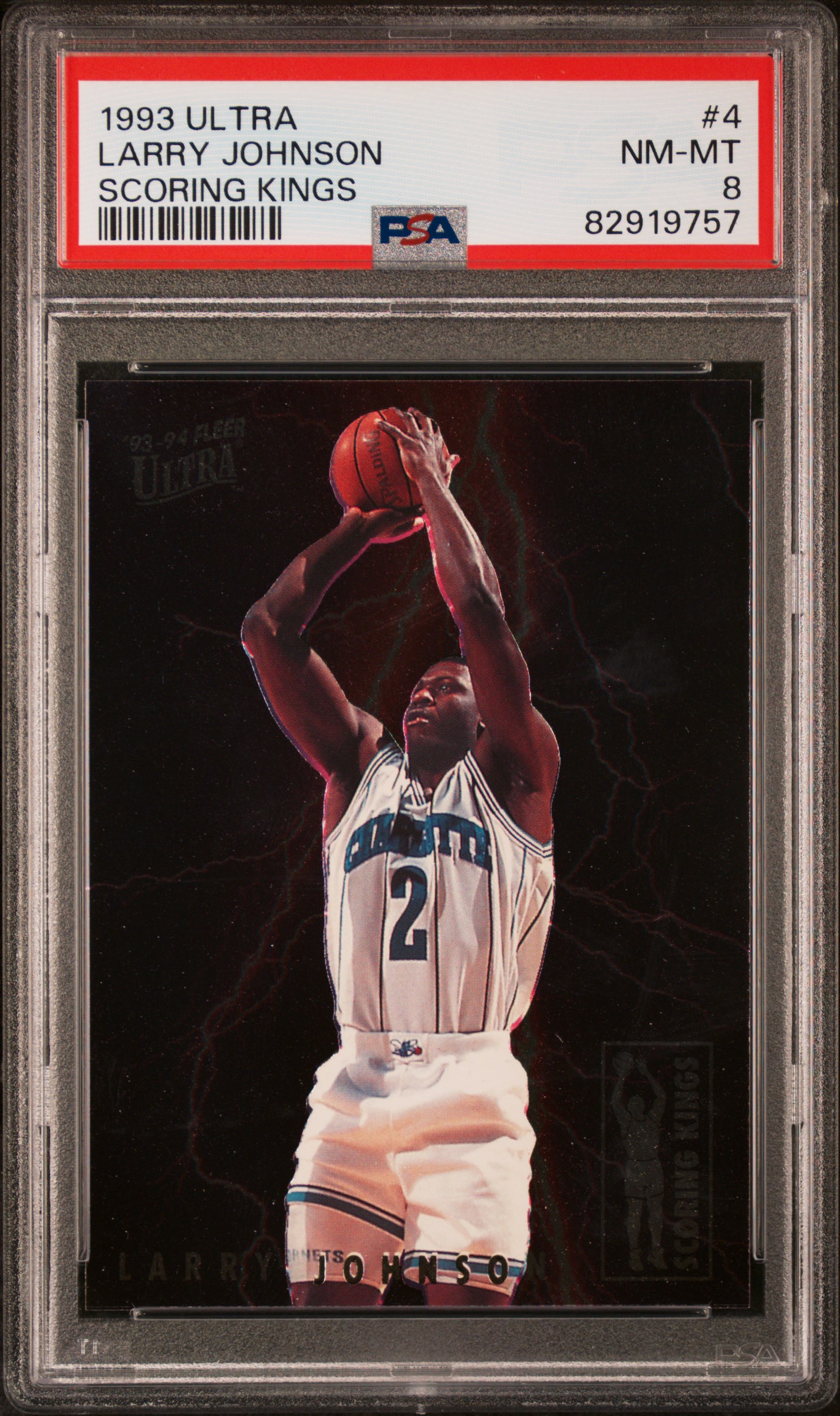 1993 LARRY JOHNSON ULTRA SCORING KINGS SCORING KINGS PSA 8 | Veriswap