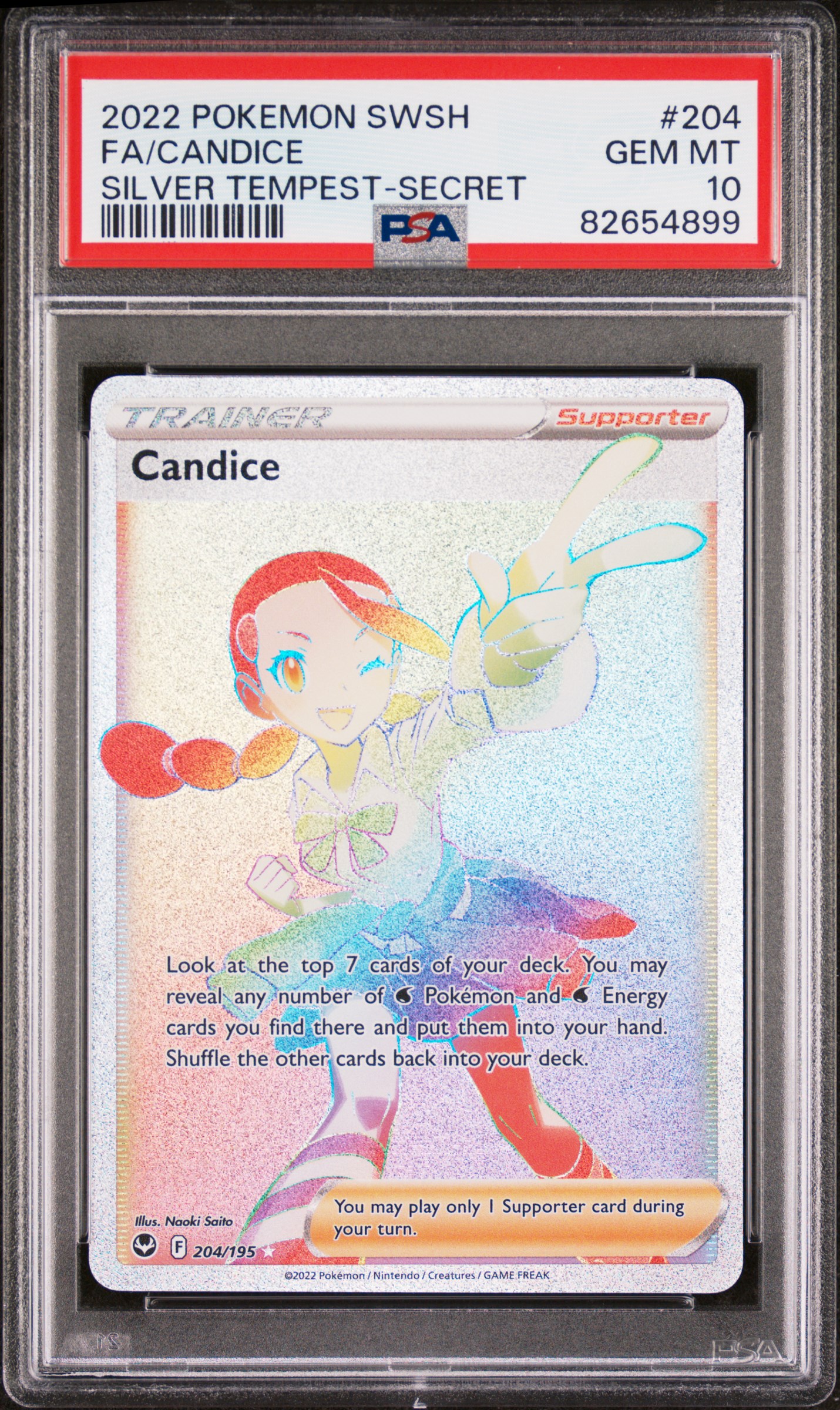 Candice 2022 Sword & Shield: Silver Tempest #204/195 Holo (Secret) Price Guide - Sports Card ...