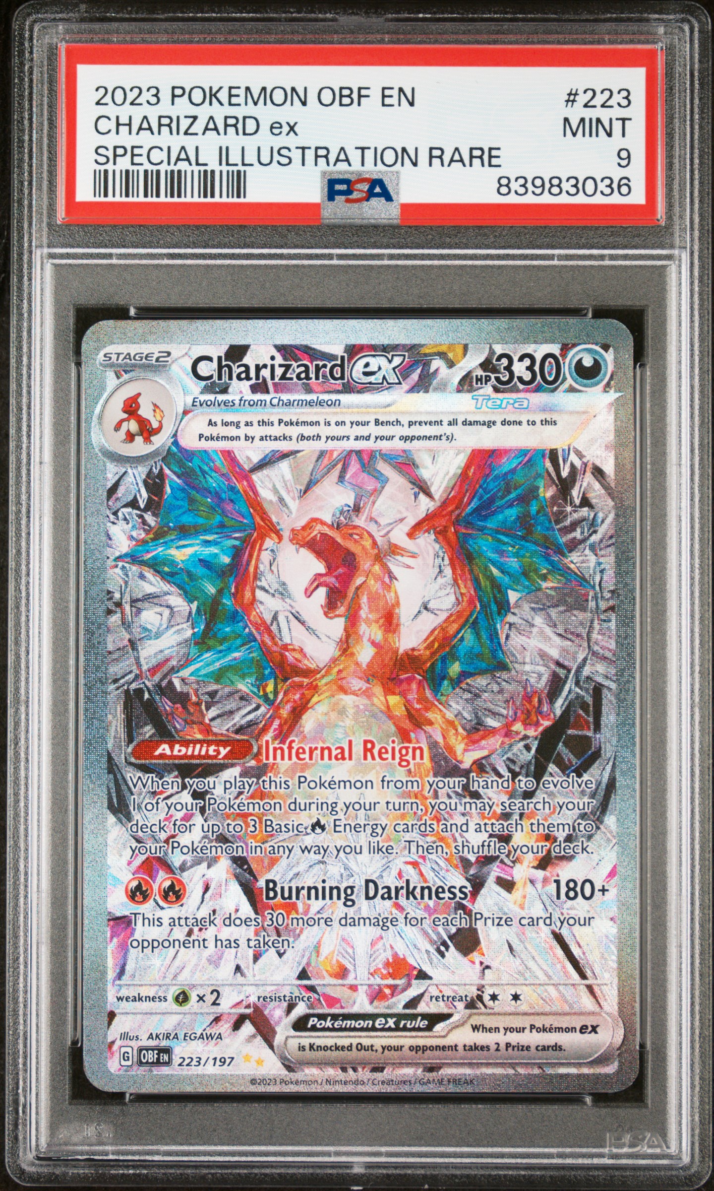 2023 CHARIZARD ex POKEMON OBF EN-OBSIDIAN FLAMES SPECIAL ILLUSTRATION ...