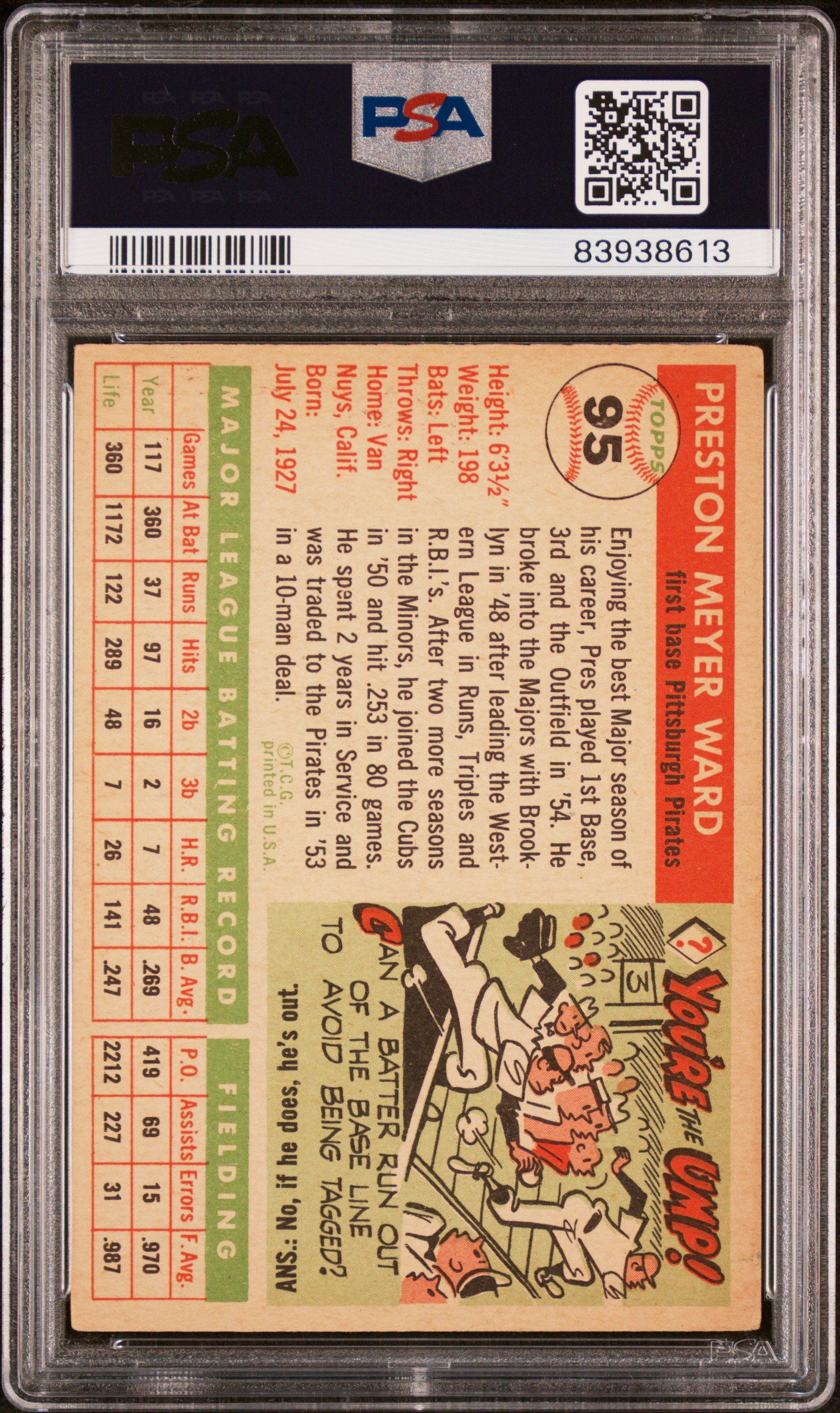 Baseball - 1955 Topps Autographs: vegsanity1976 Set Image Gallery