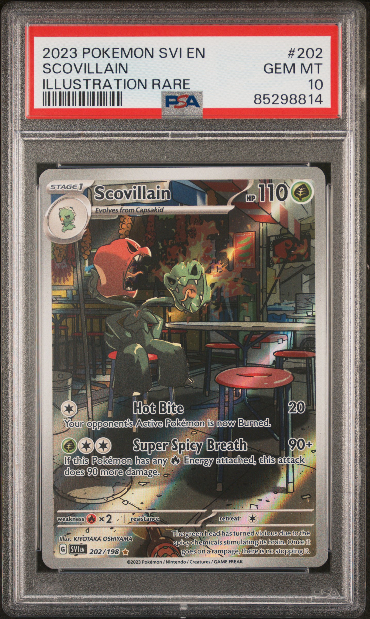 Scovillain 2023 Scarlet & Violet #202/198 Illustration Rare Price Guide ...