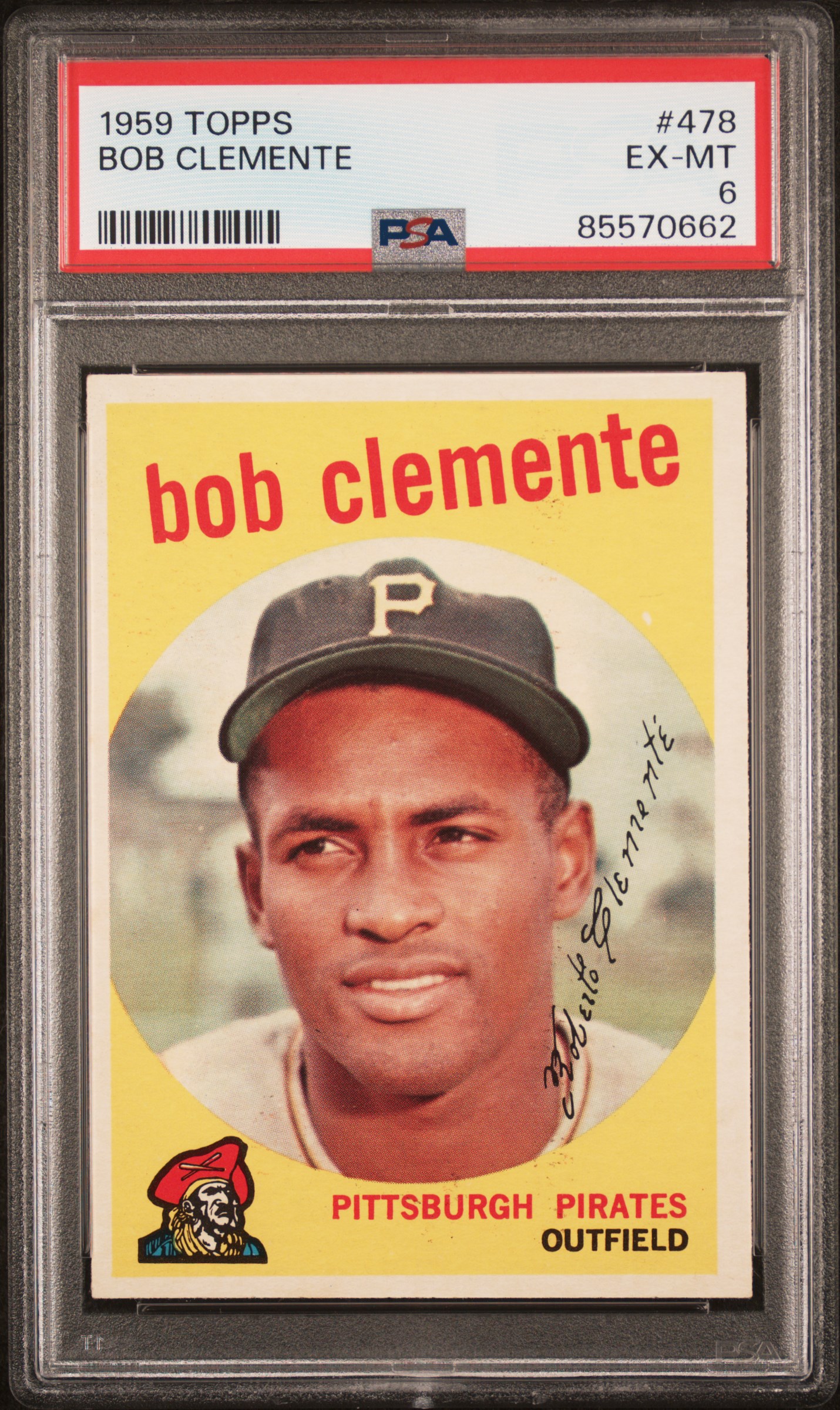 1959 BOB CLEMENTE TOPPS | Veriswap